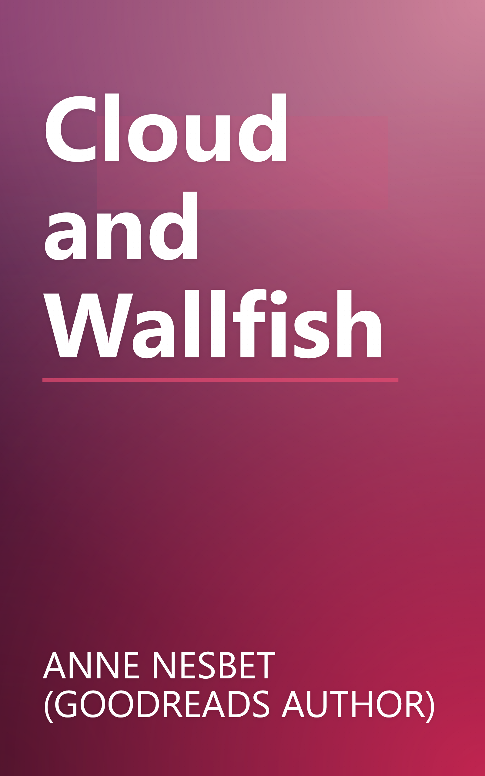Cloud and Wallfish book cover