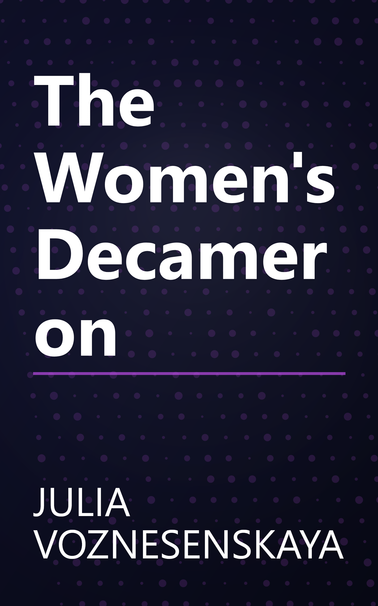 The Women's Decameron book cover