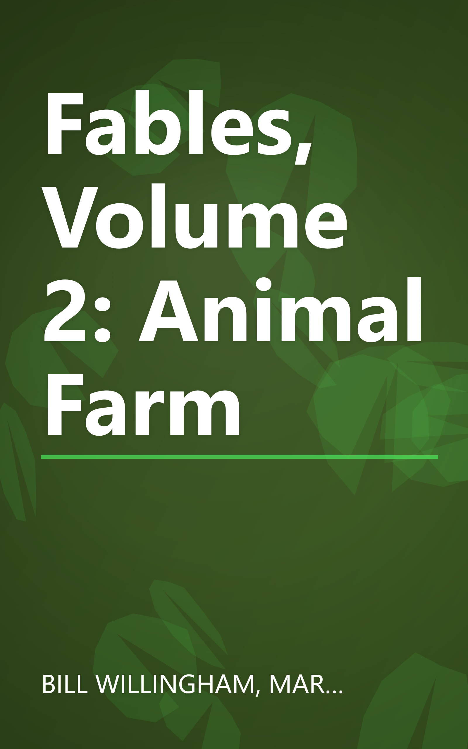 Fables, Volume 2: Animal Farm book cover