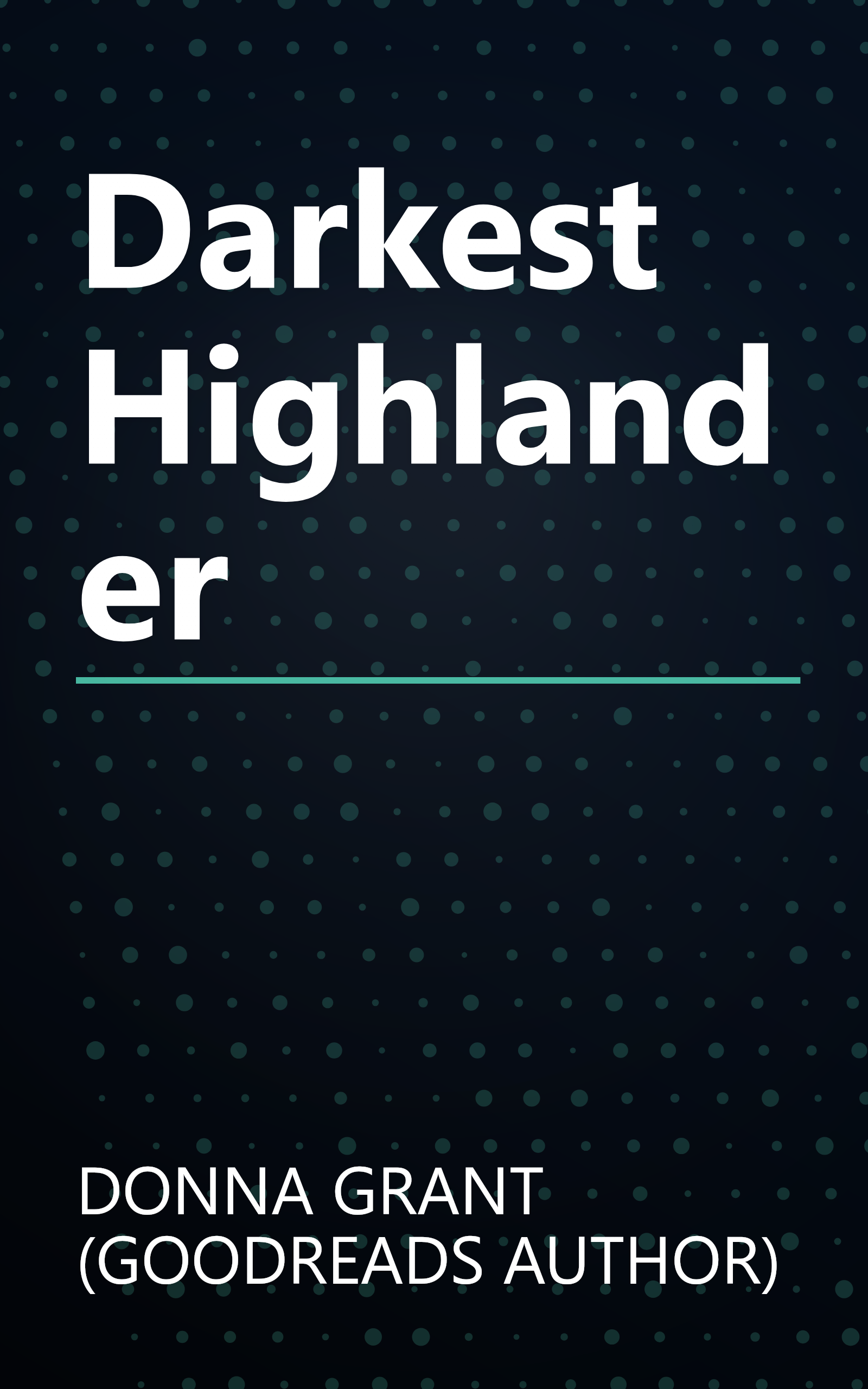 Darkest Highlander book cover