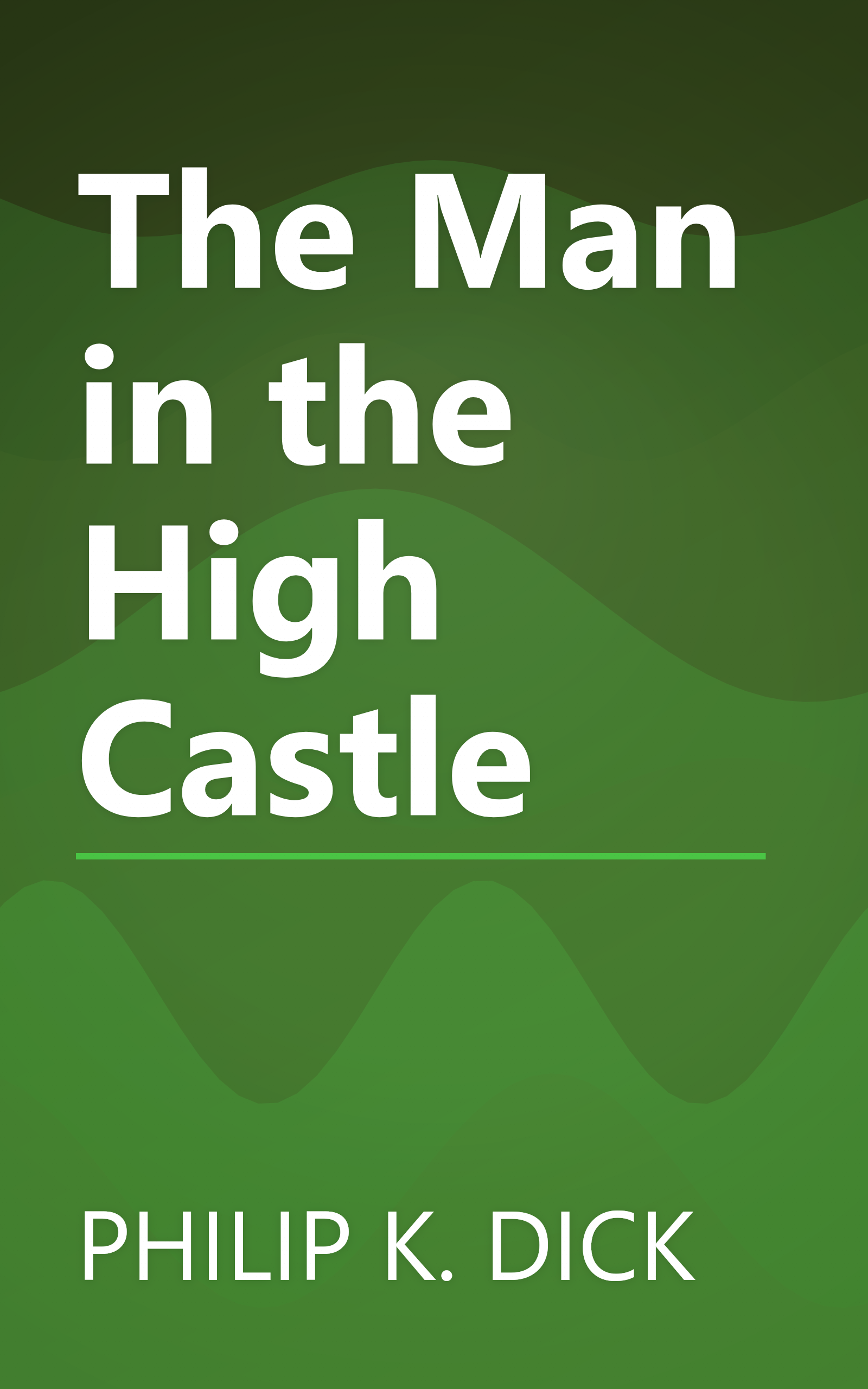 The Man in the High Castle book cover