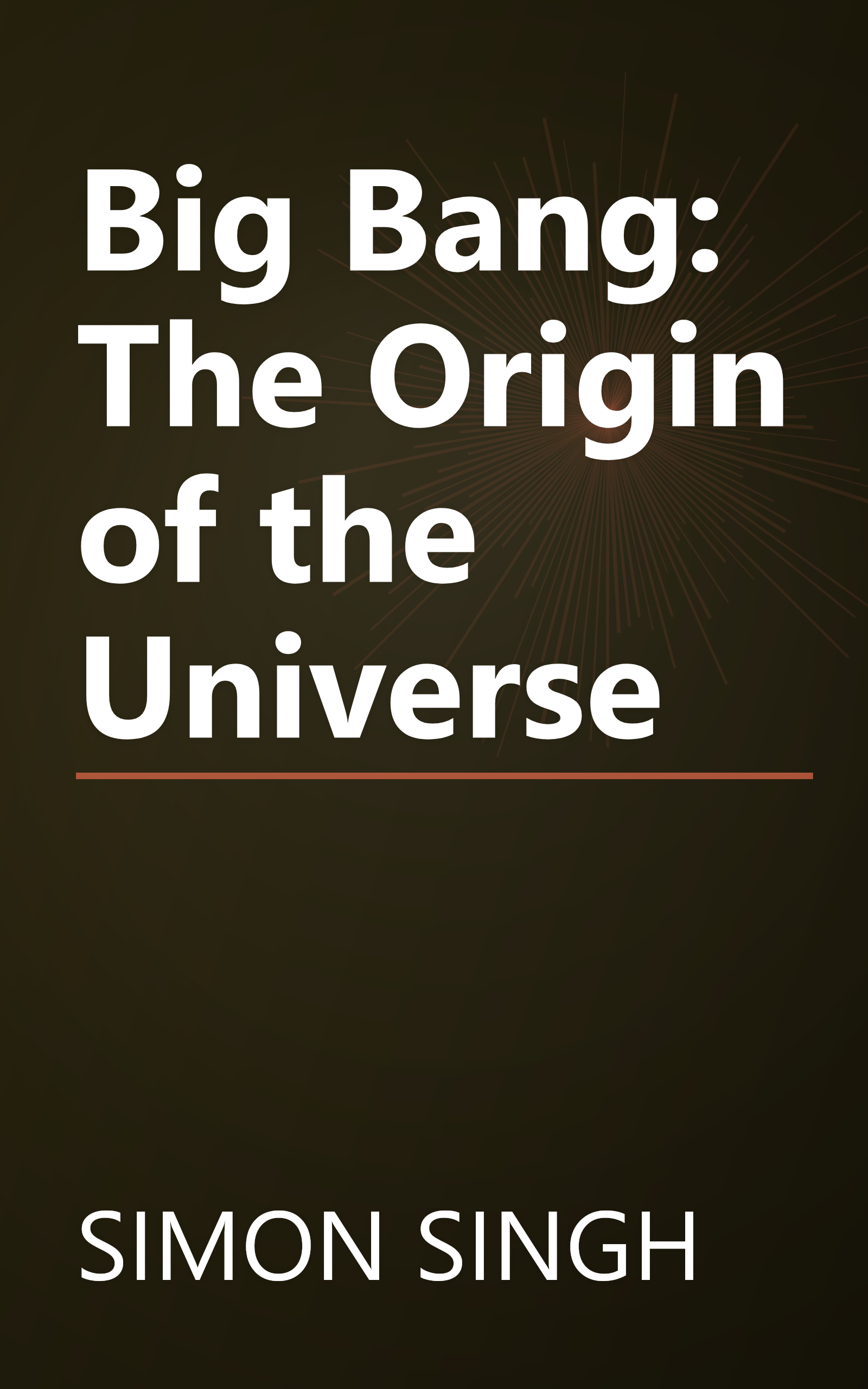 Big Bang: The Origin of the Universe book cover