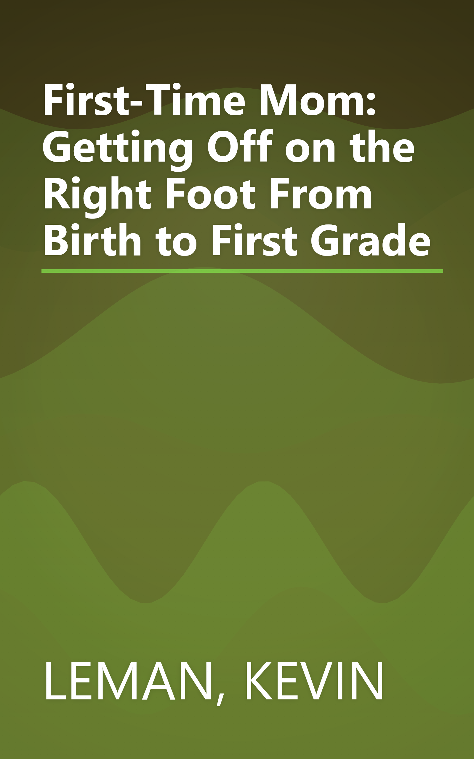 First-Time Mom: Getting Off on the Right Foot From Birth to First Grade book cover