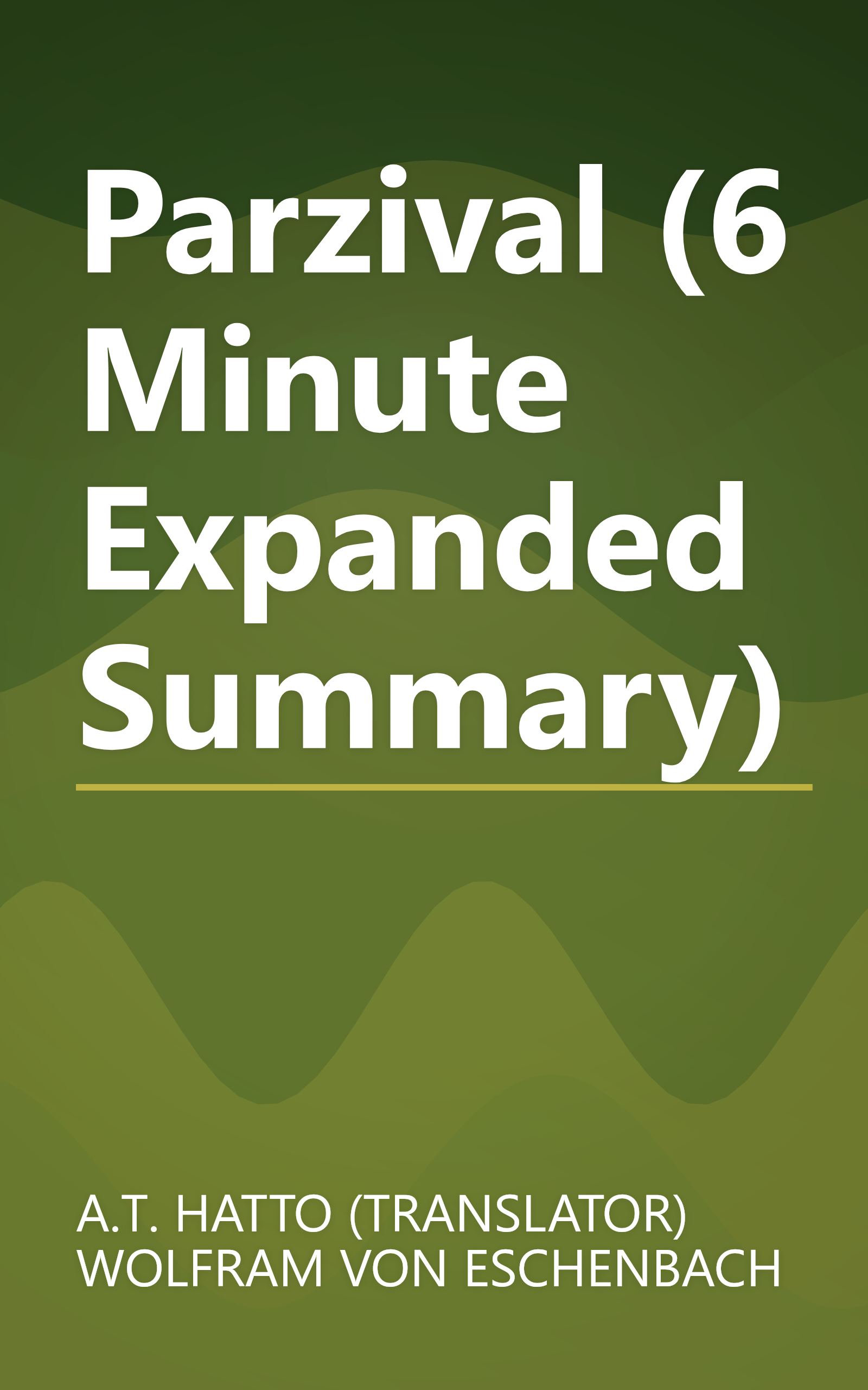 Parzival (6 Minute   Expanded Summary) book cover