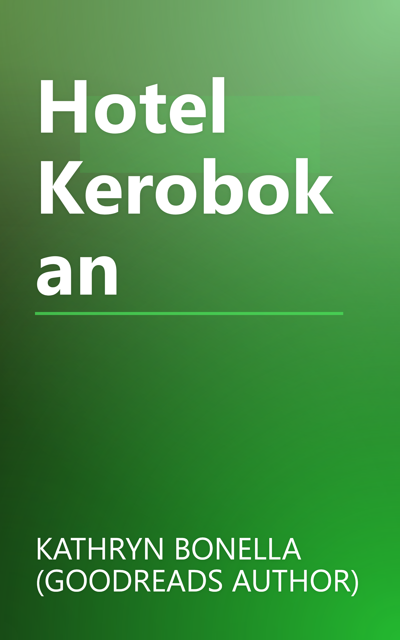 Hotel Kerobokan book cover