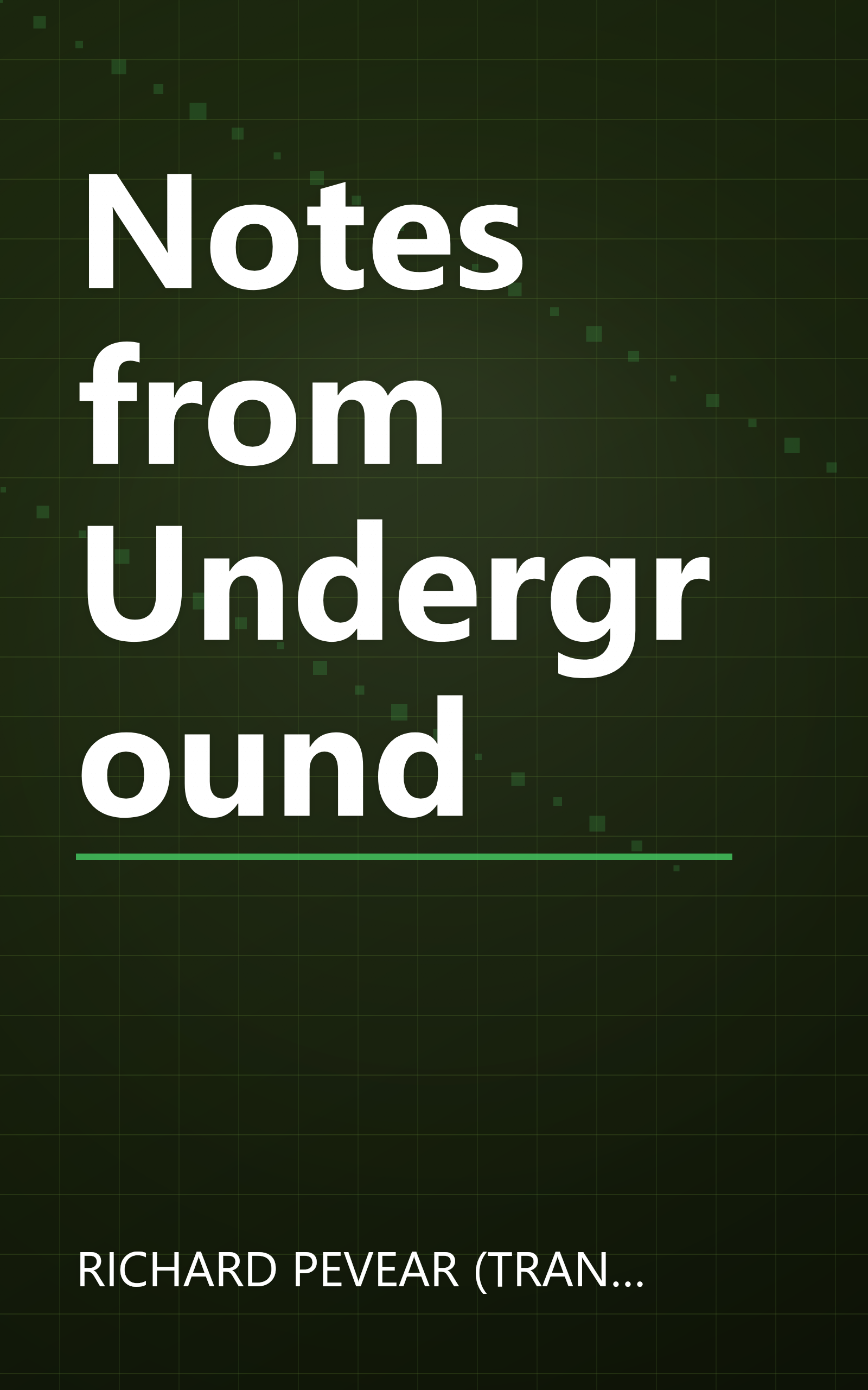 Notes from Underground book cover