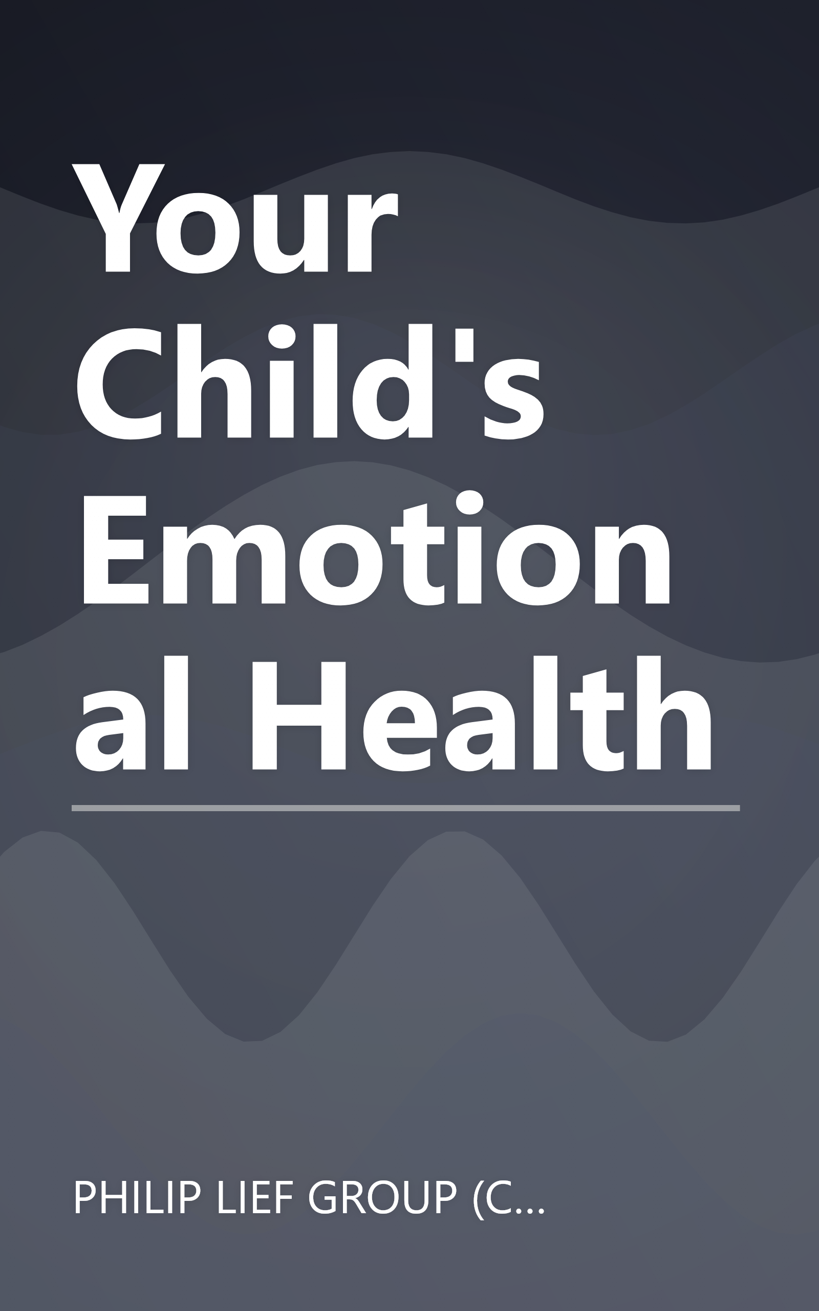 Your Child's Emotional Health book cover