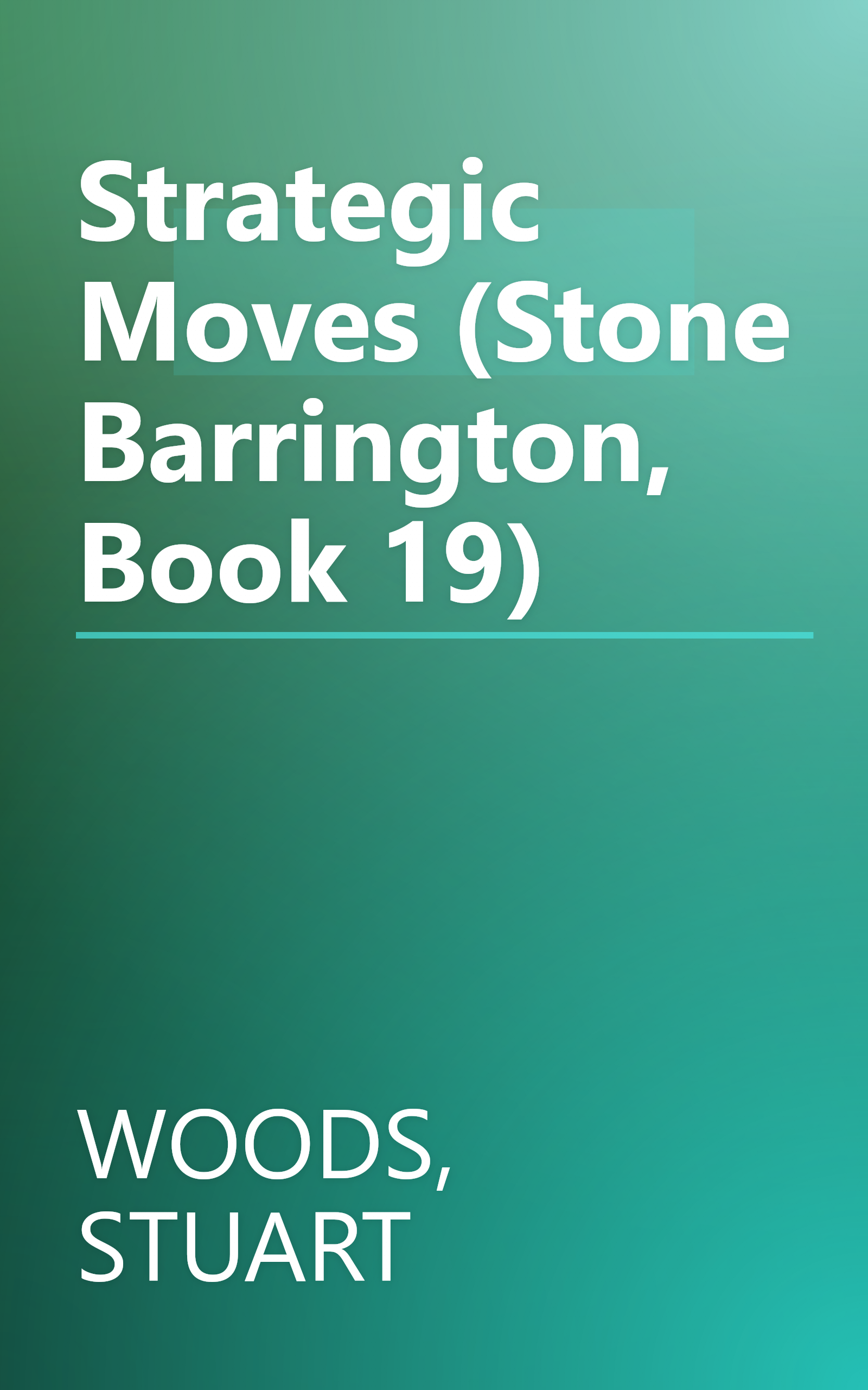 Strategic Moves (Stone Barrington, Book 19) book cover