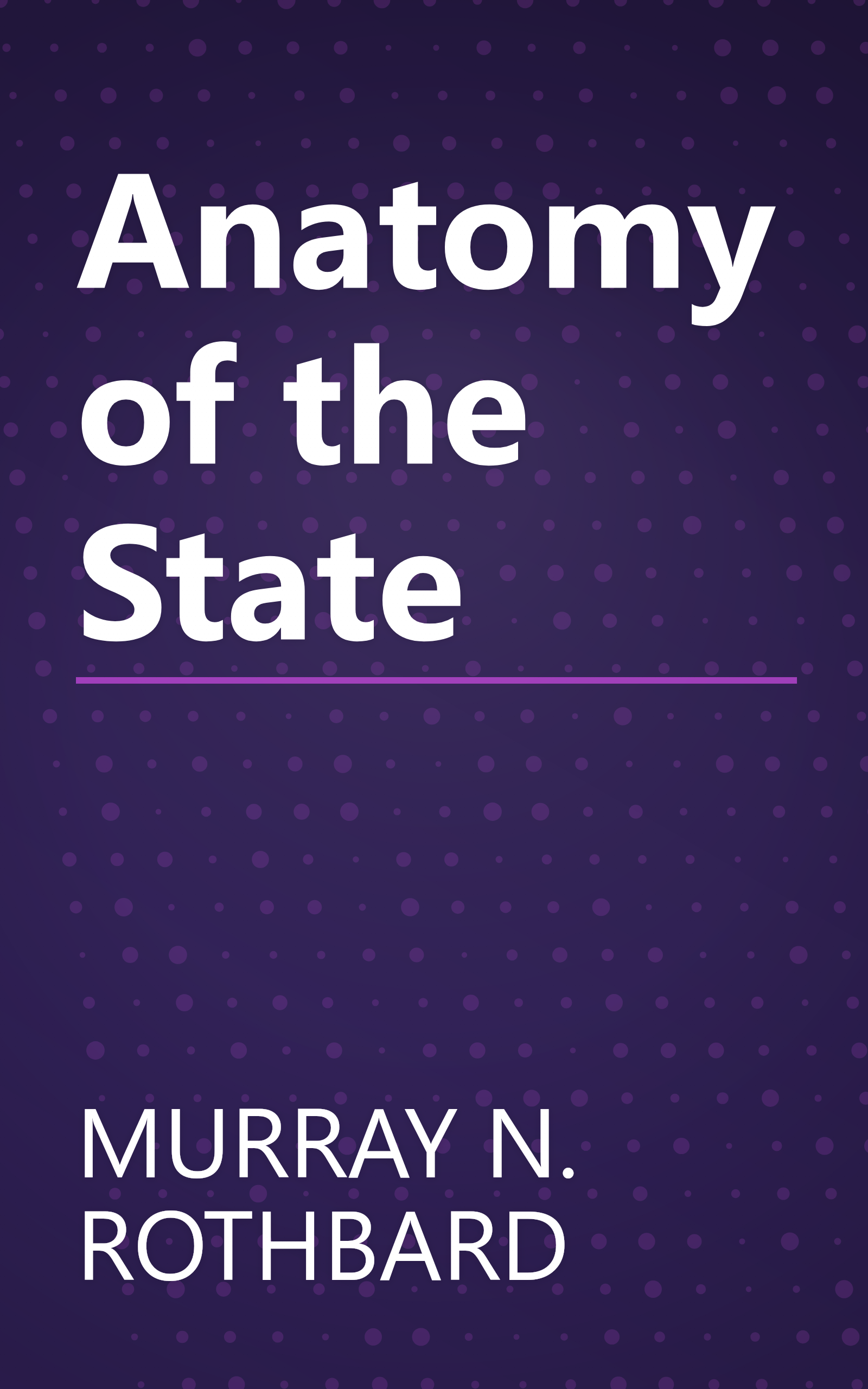 Anatomy of the State book cover
