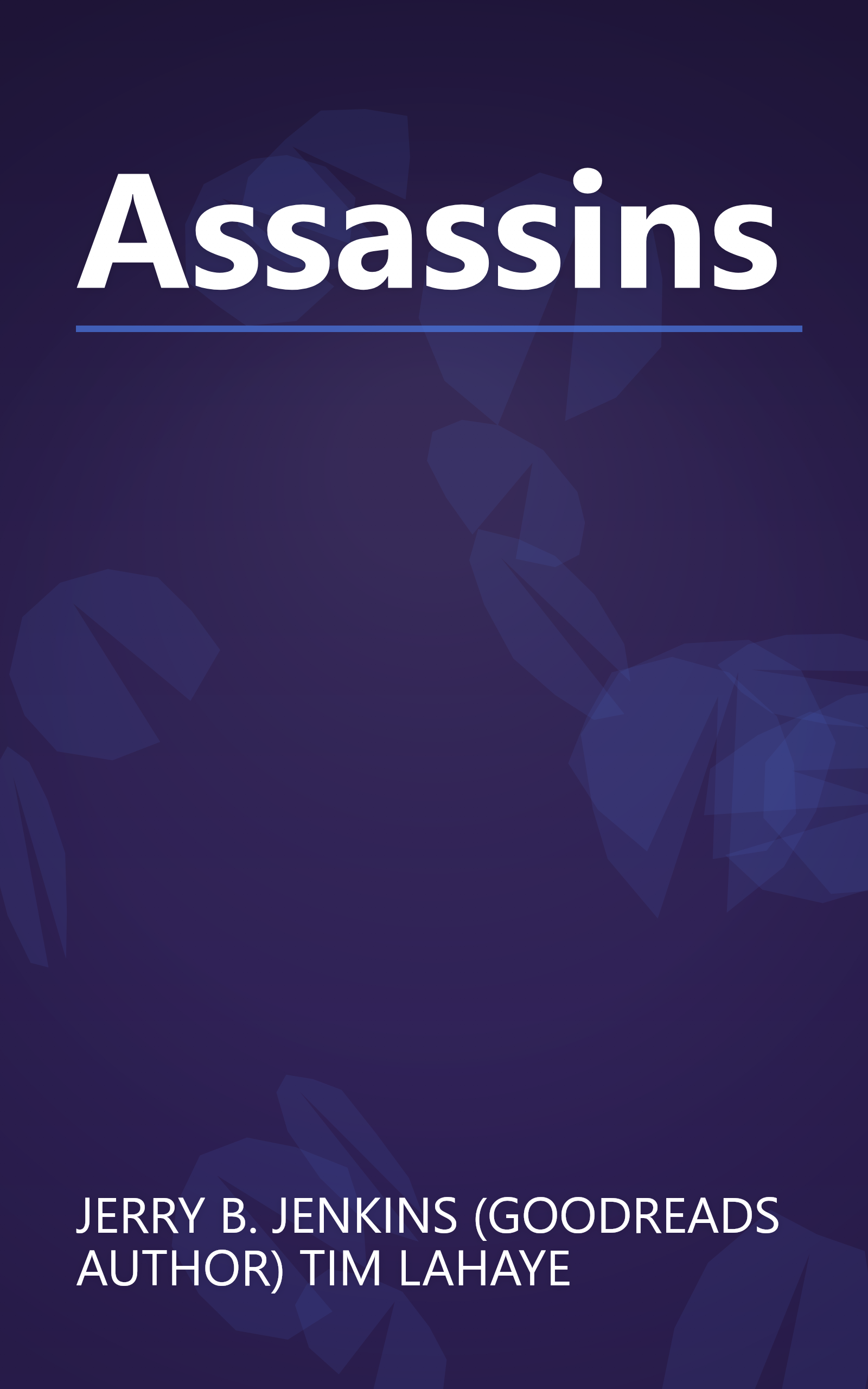 Assassins book cover