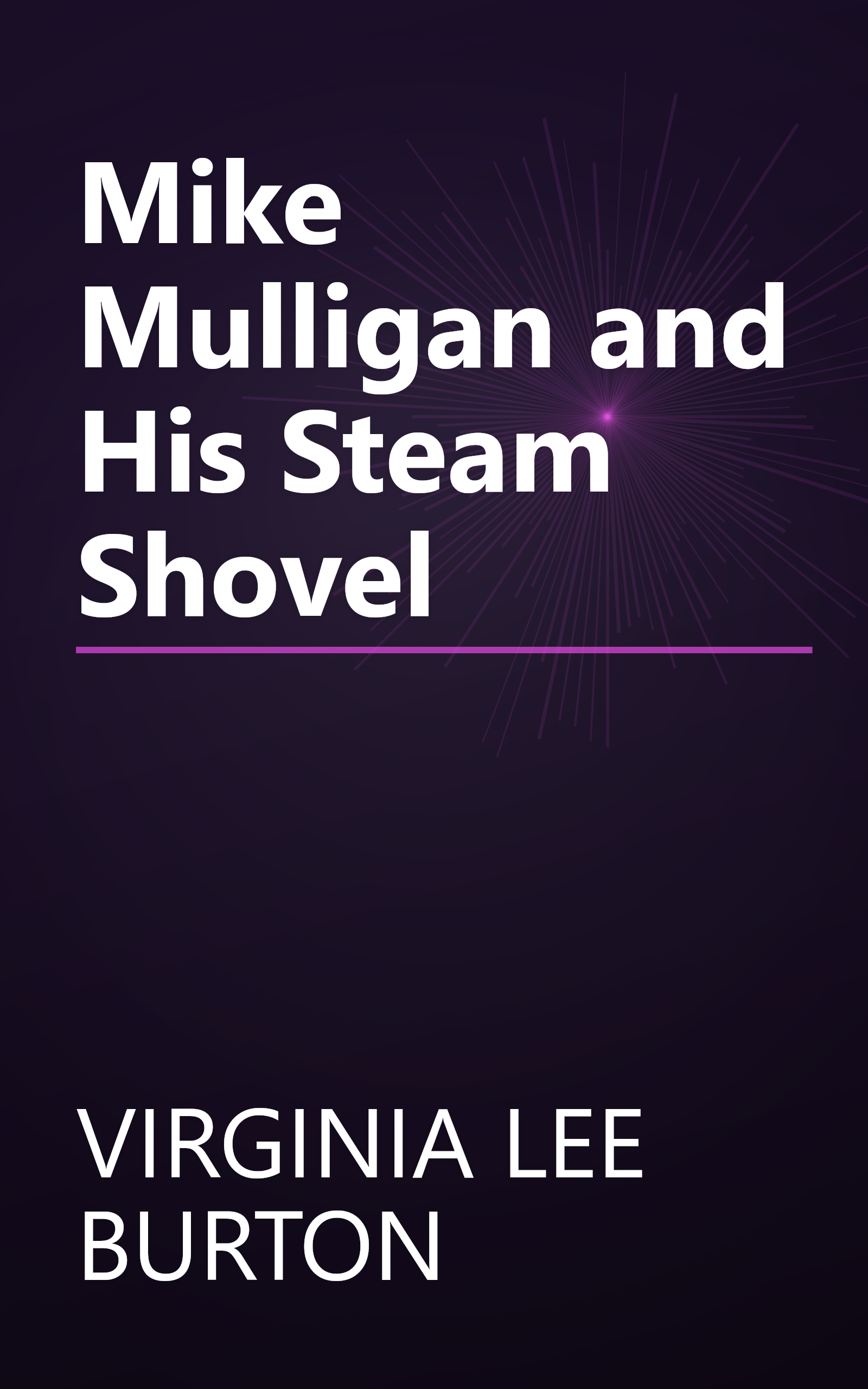 Mike Mulligan and His Steam Shovel book cover