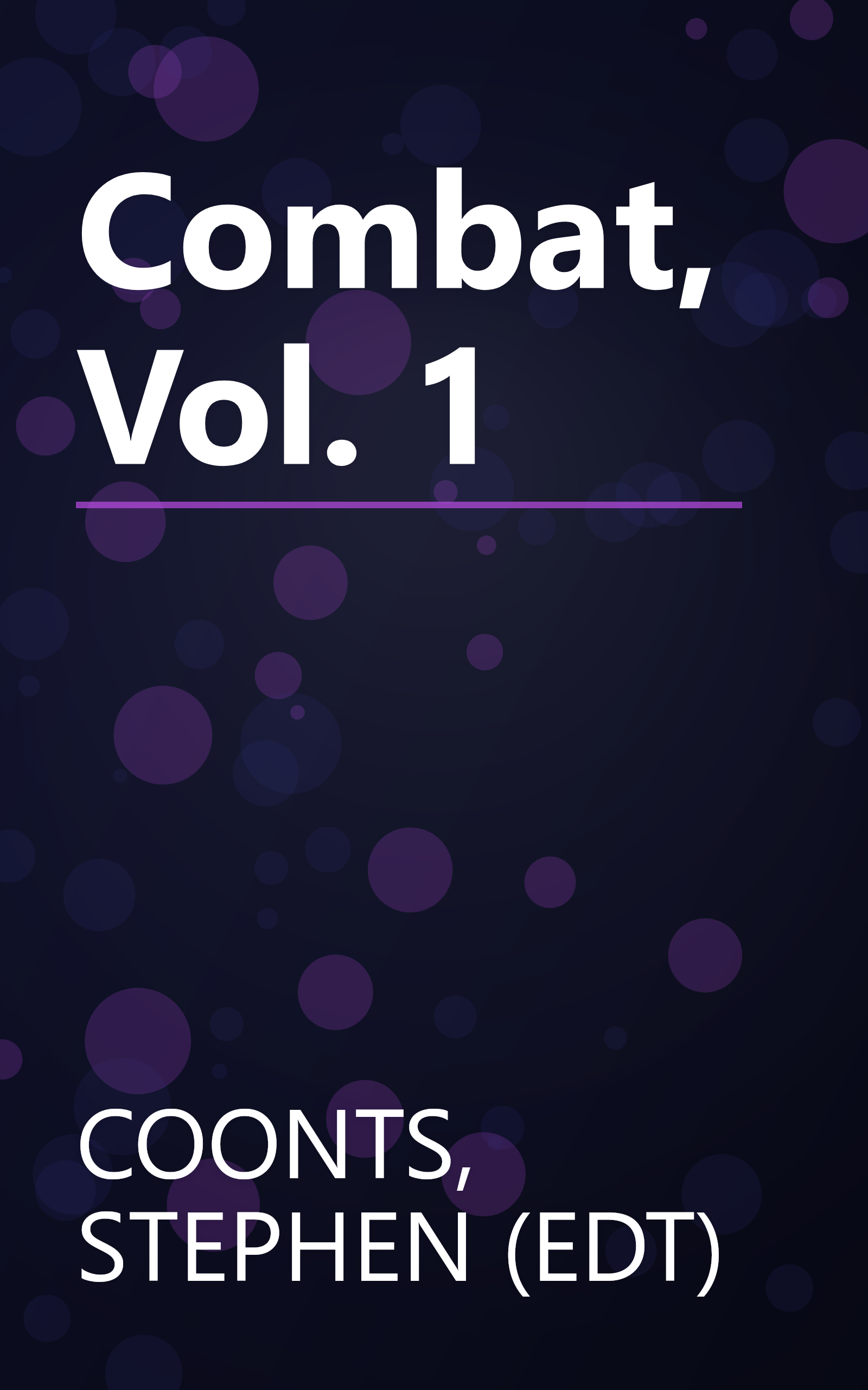 Combat, Vol. 1 book cover