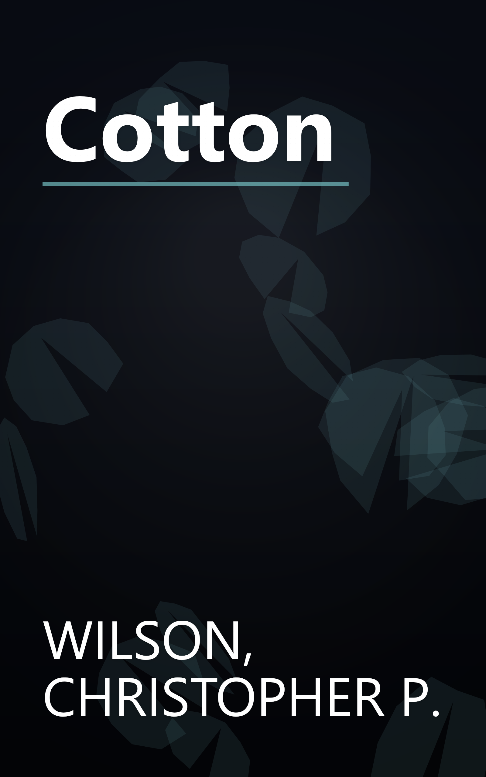 Cotton book cover