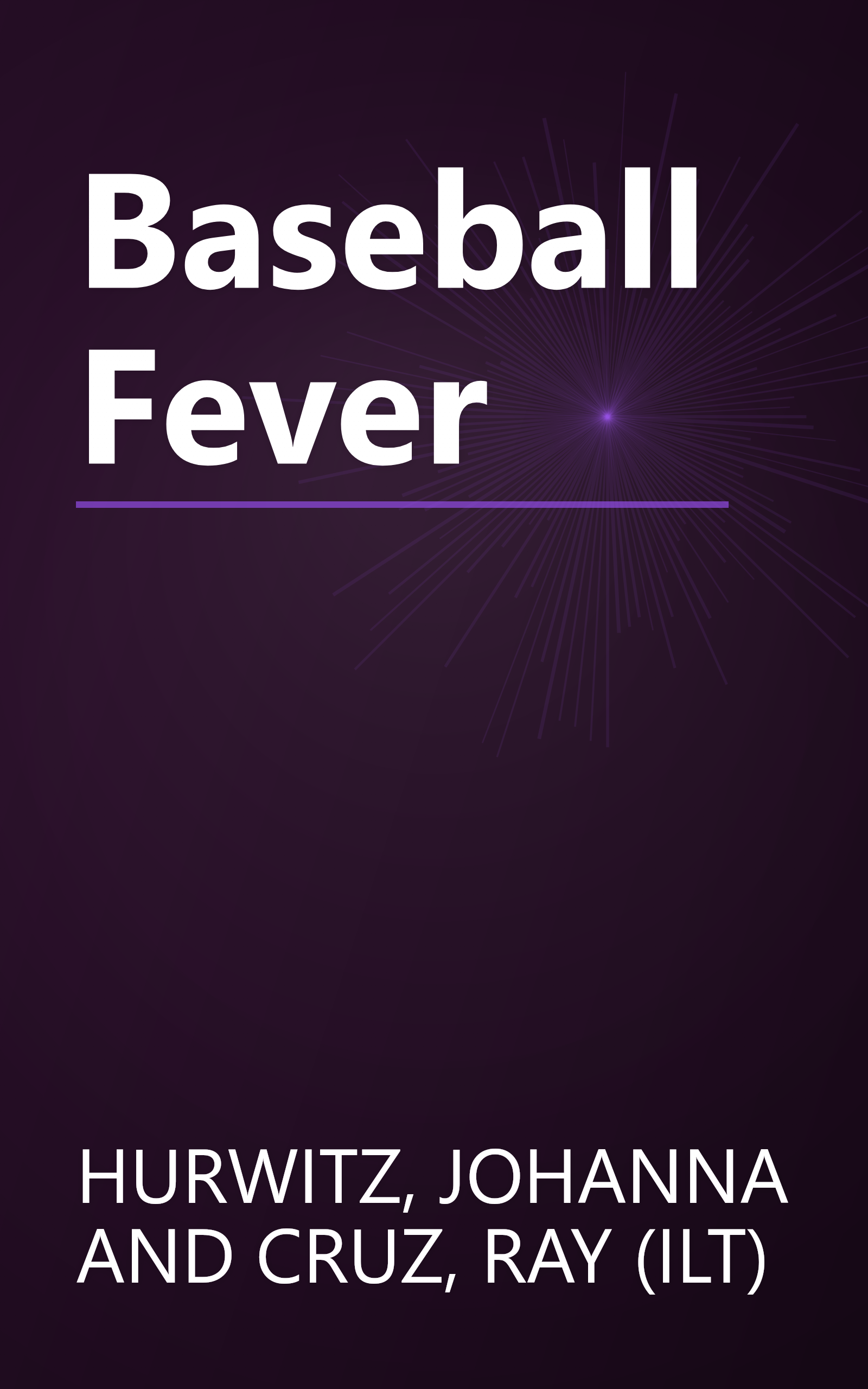 Baseball Fever book cover