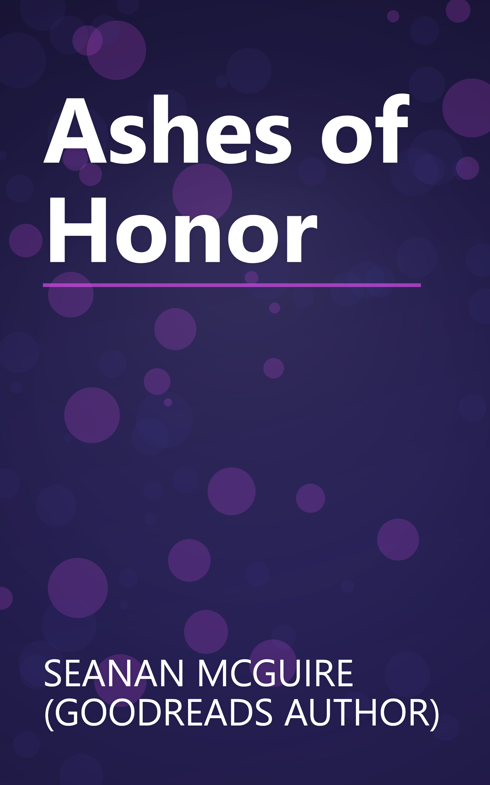 Ashes of Honor book cover
