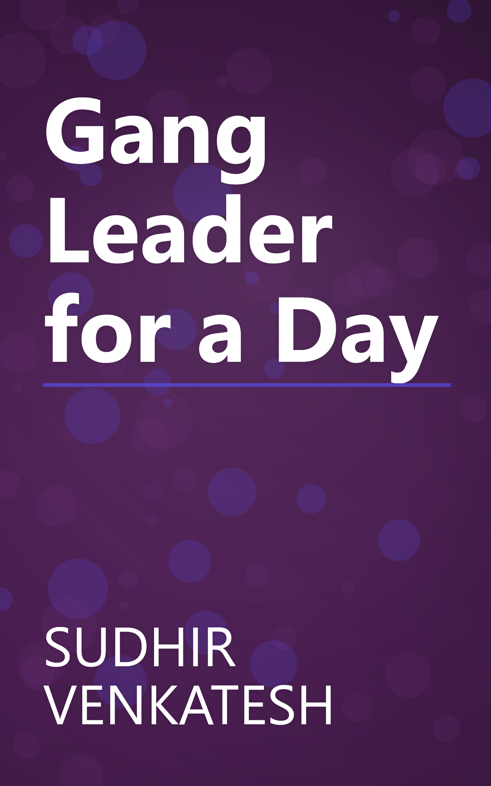Gang Leader for a Day book cover