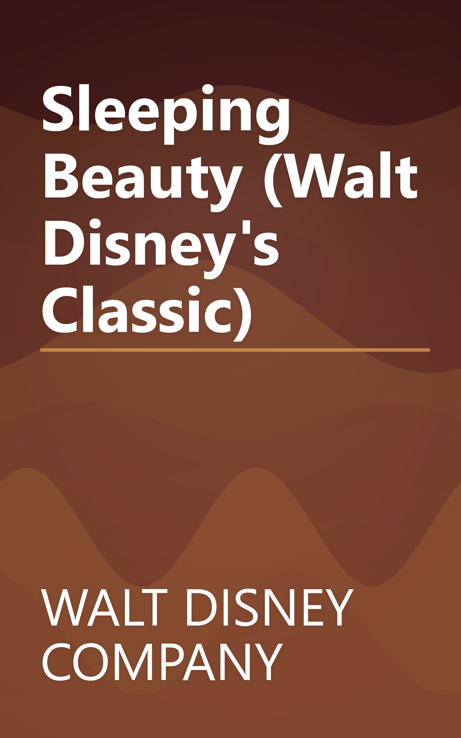 Sleeping Beauty (Walt Disney's Classic) book cover