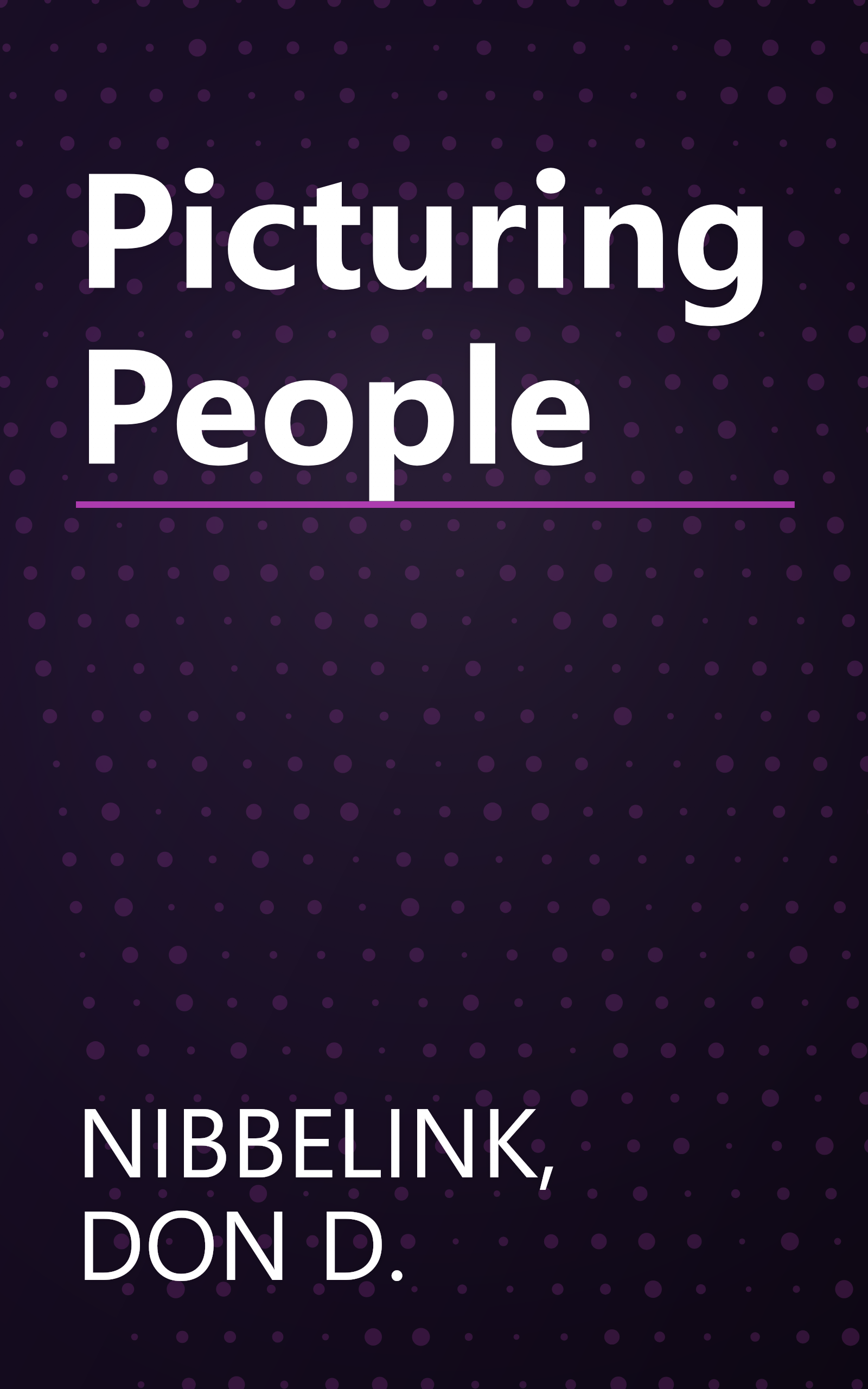Picturing People book cover