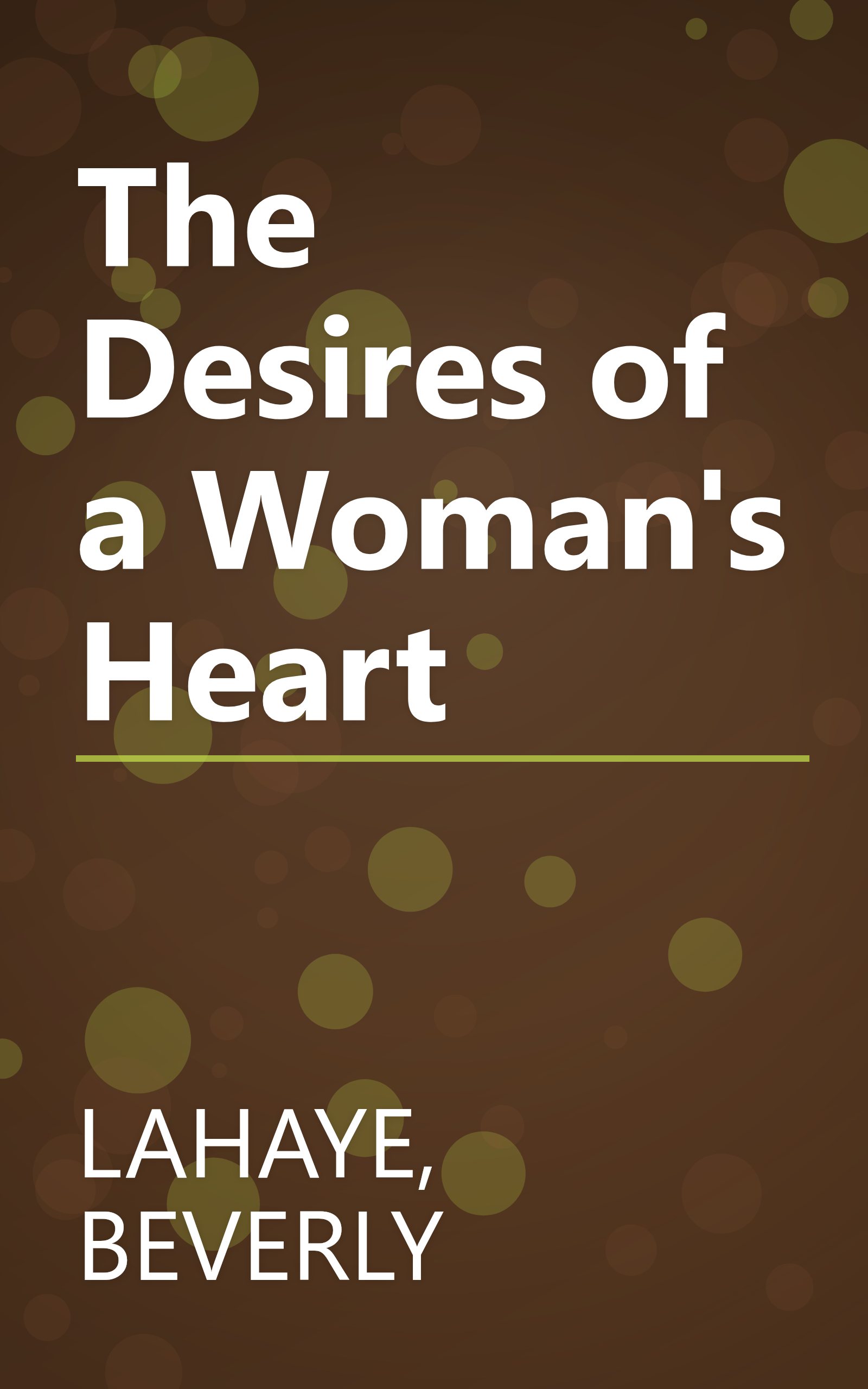 The Desires of a Woman's Heart book cover