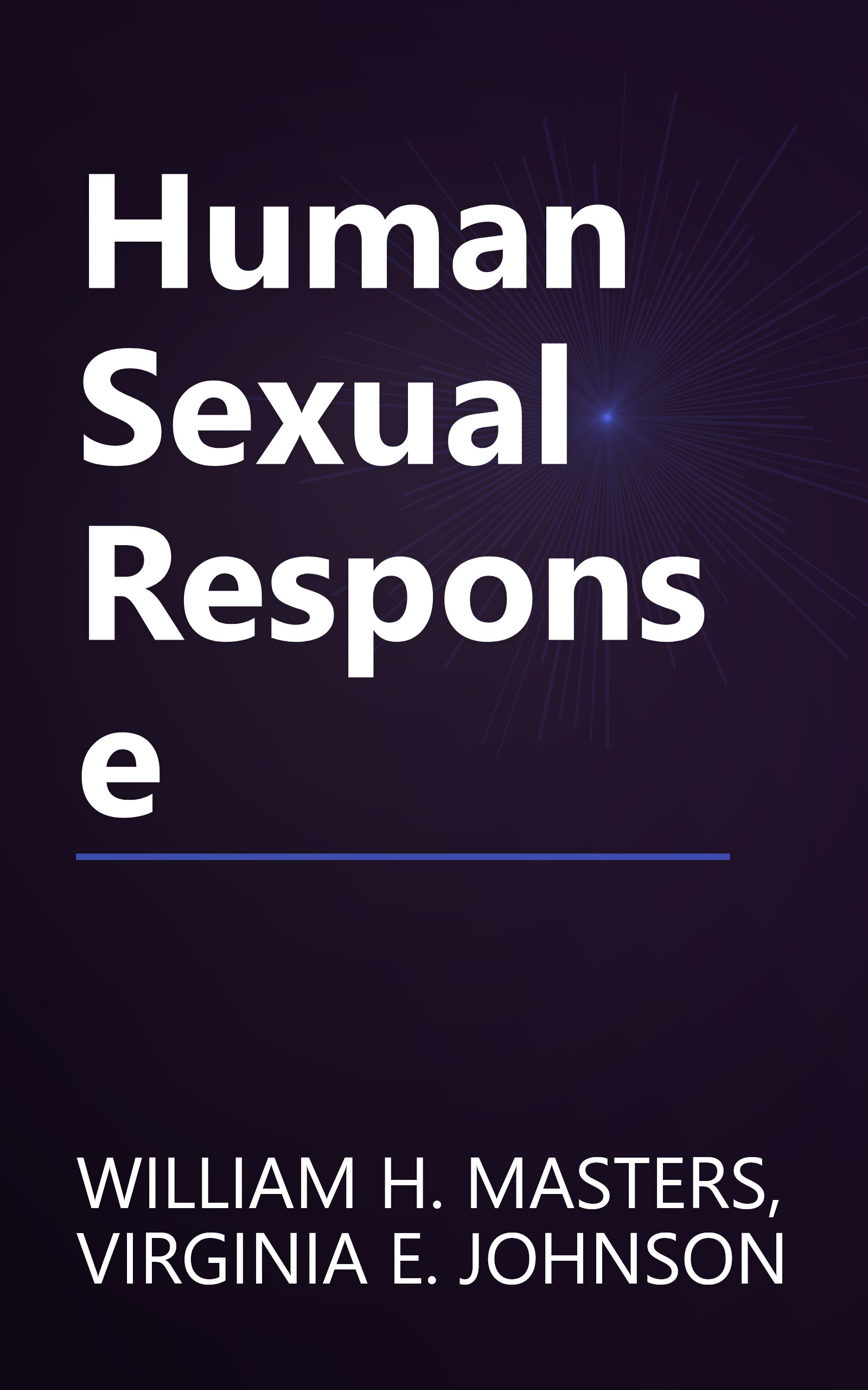 Human Sexual Response book cover