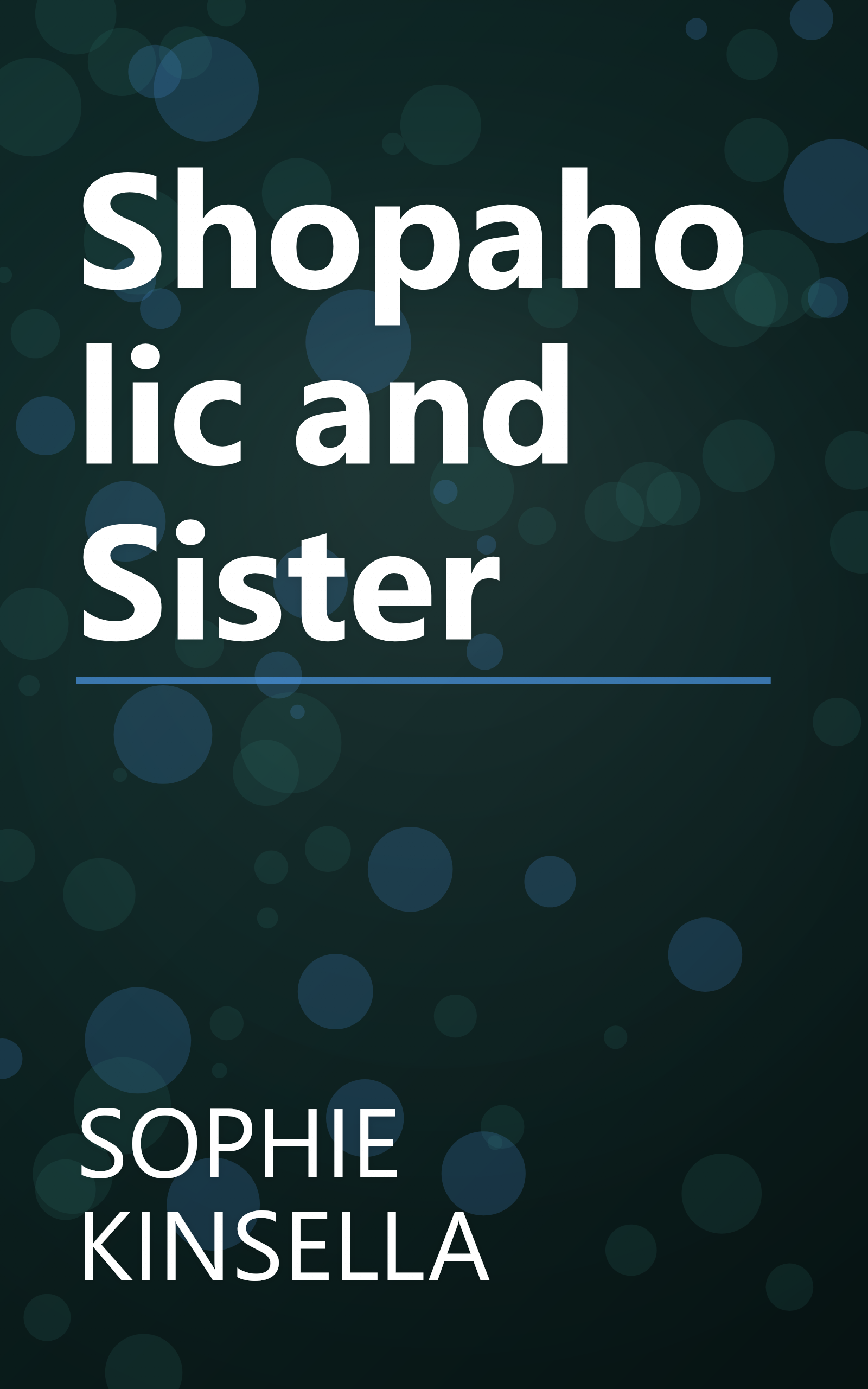 Shopaholic and Sister book cover
