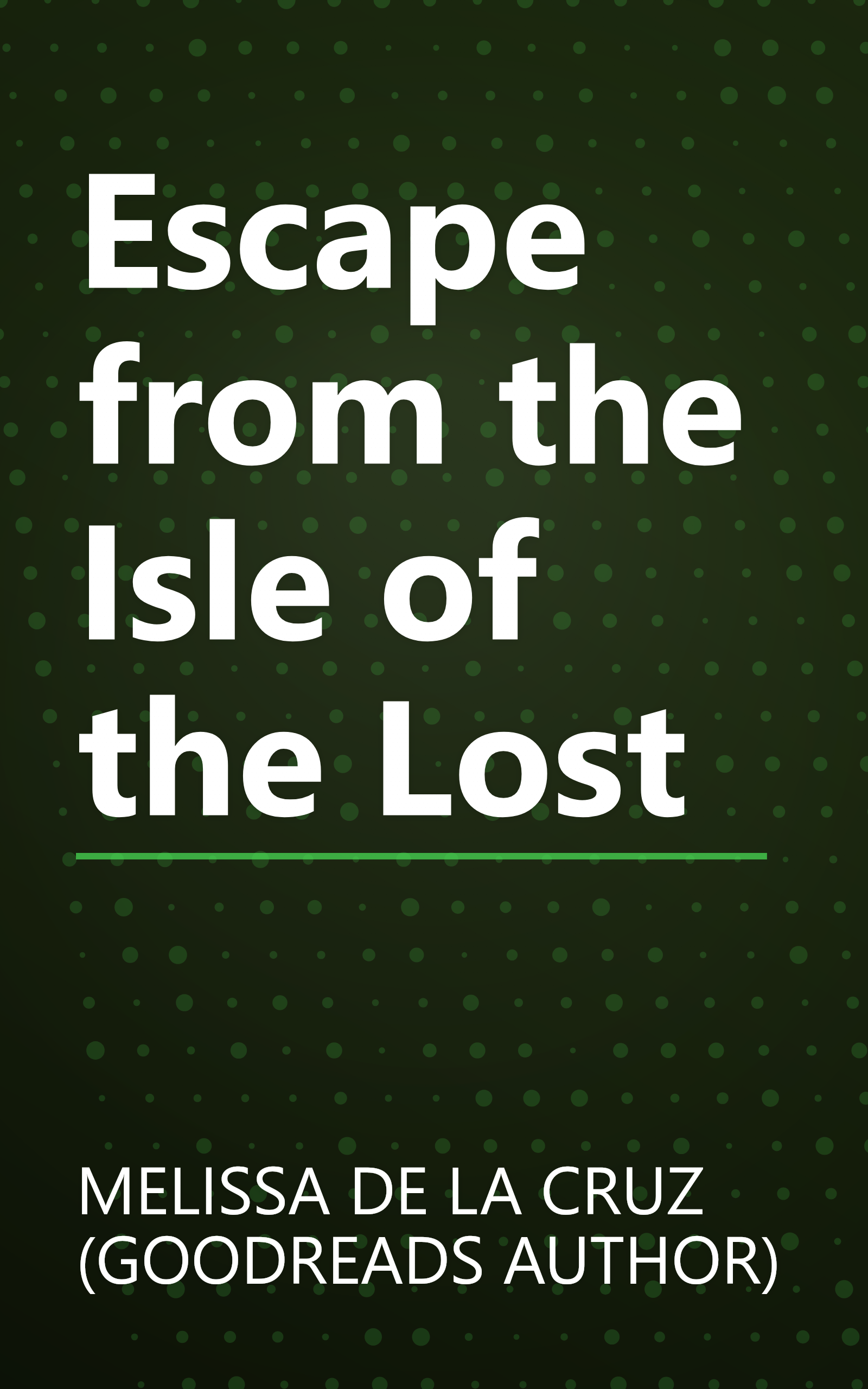 Escape from the Isle of the Lost book cover