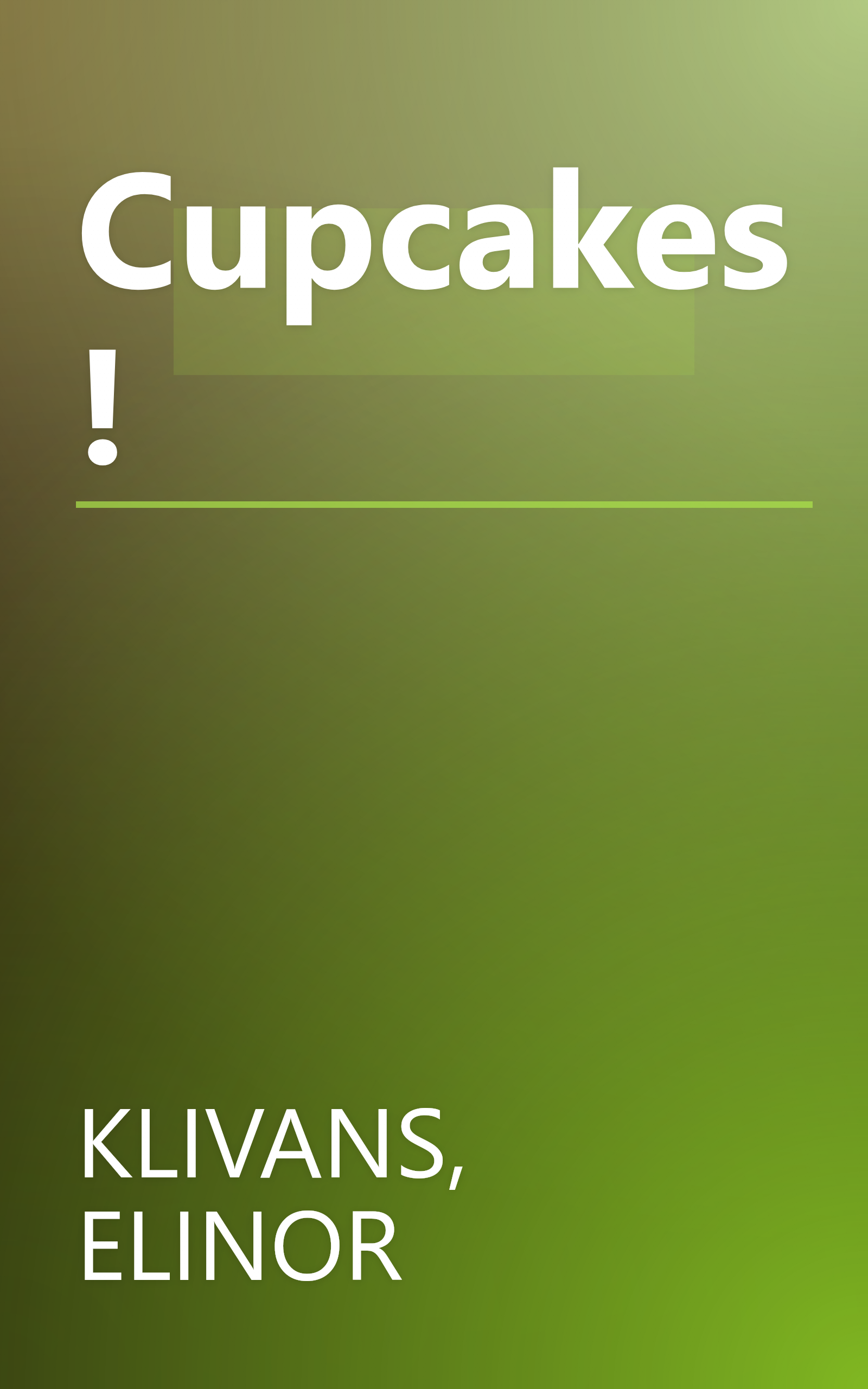 Cupcakes! book cover