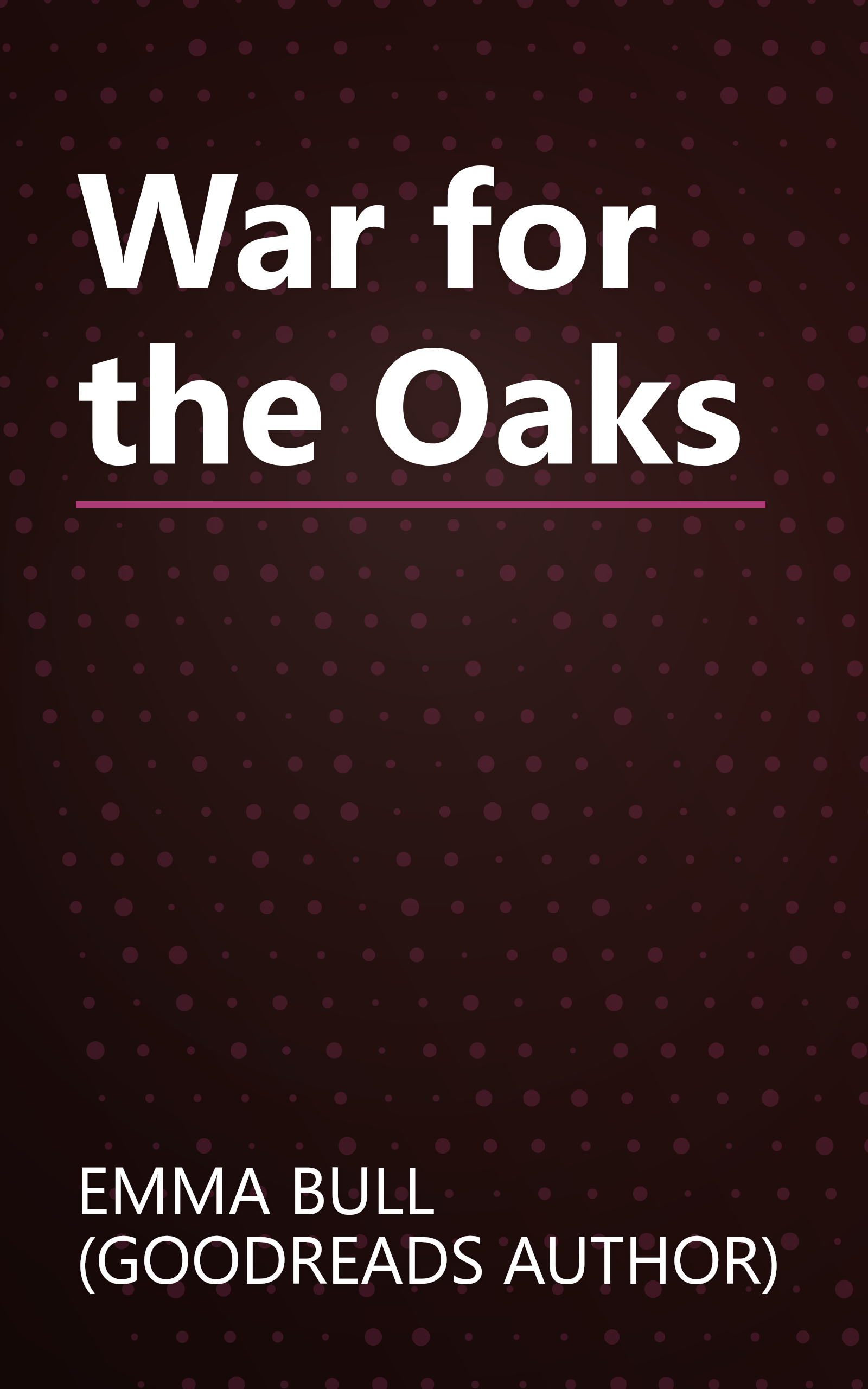 War for the Oaks book cover