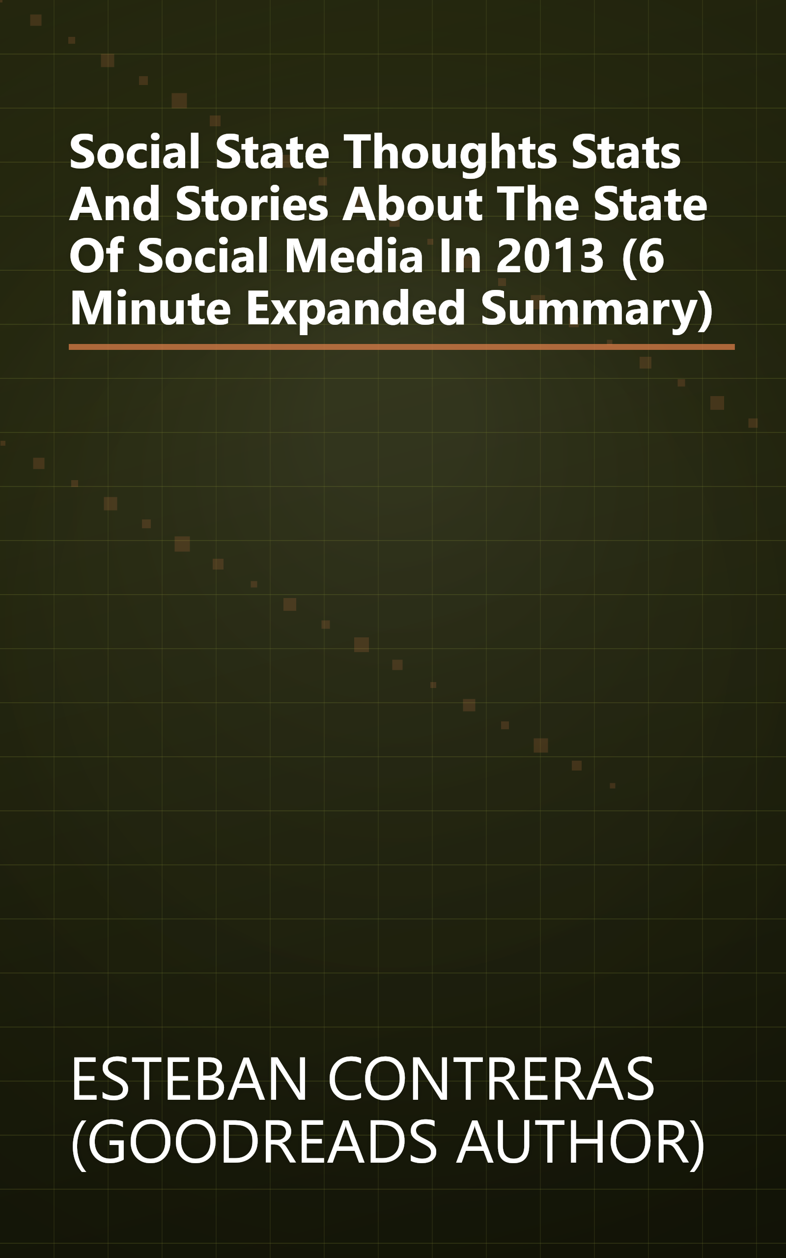 Social State  Thoughts  Stats And Stories About The State Of Social Media In 2013 (6 Minute   Expanded Summary) book cover