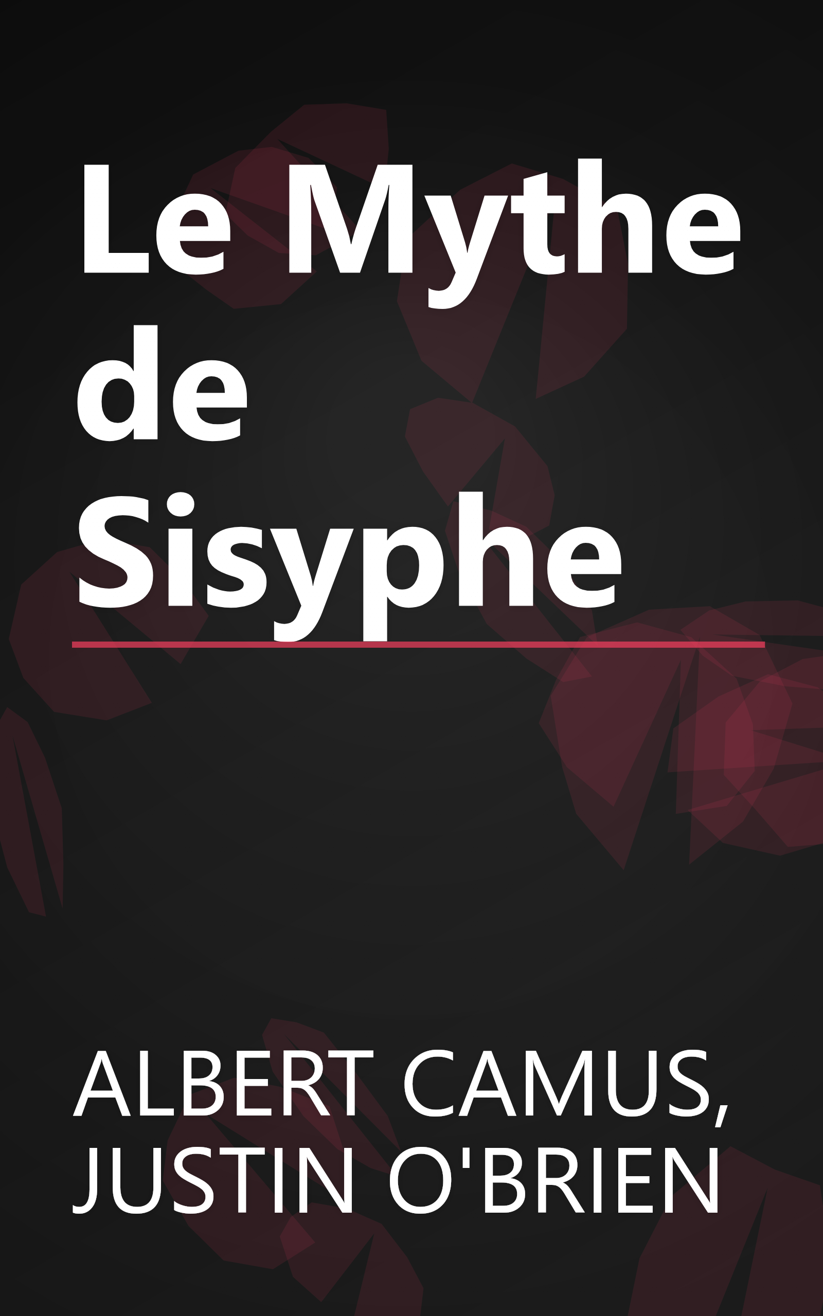 Le Mythe de Sisyphe book cover