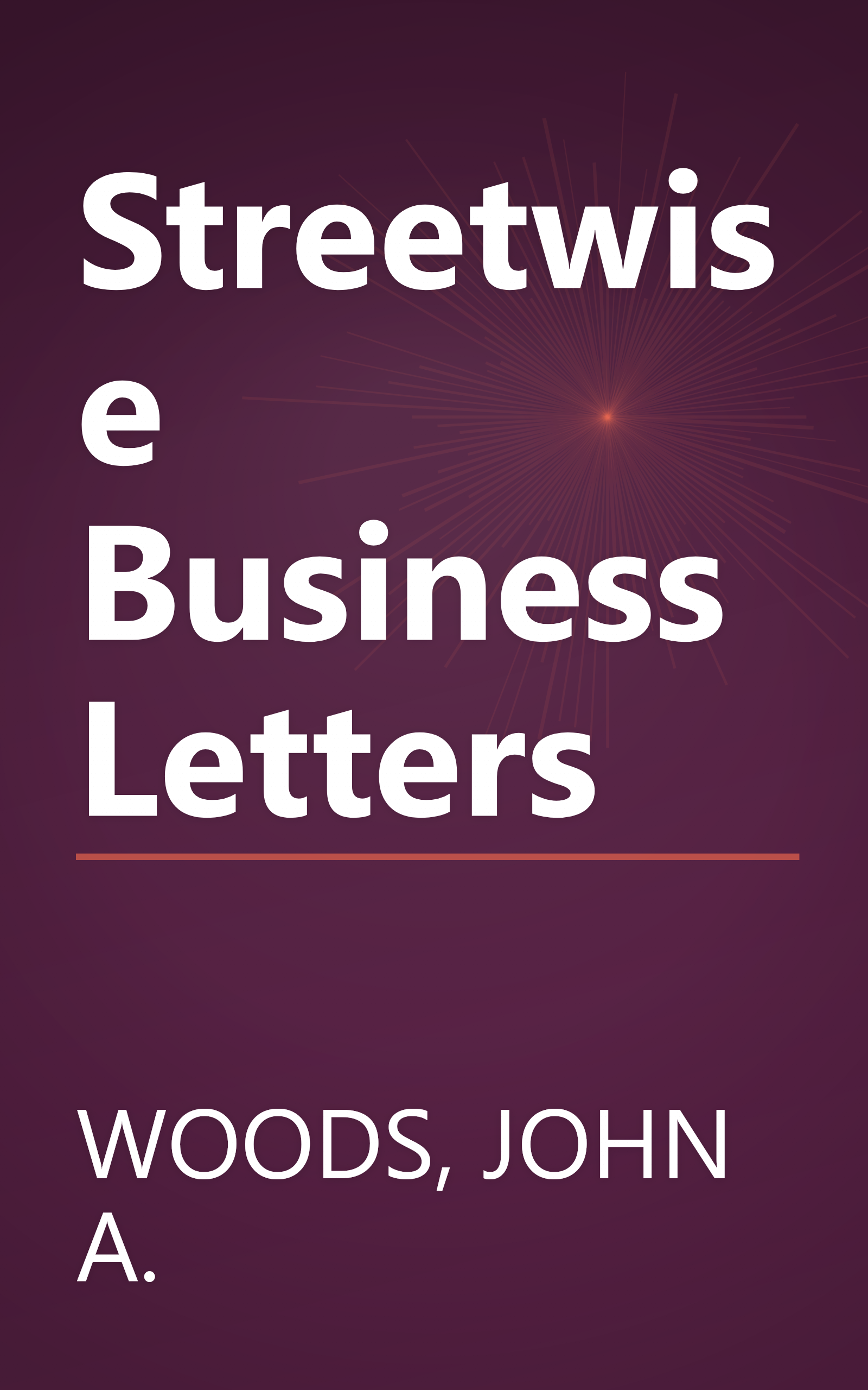 Streetwise Business Letters book cover