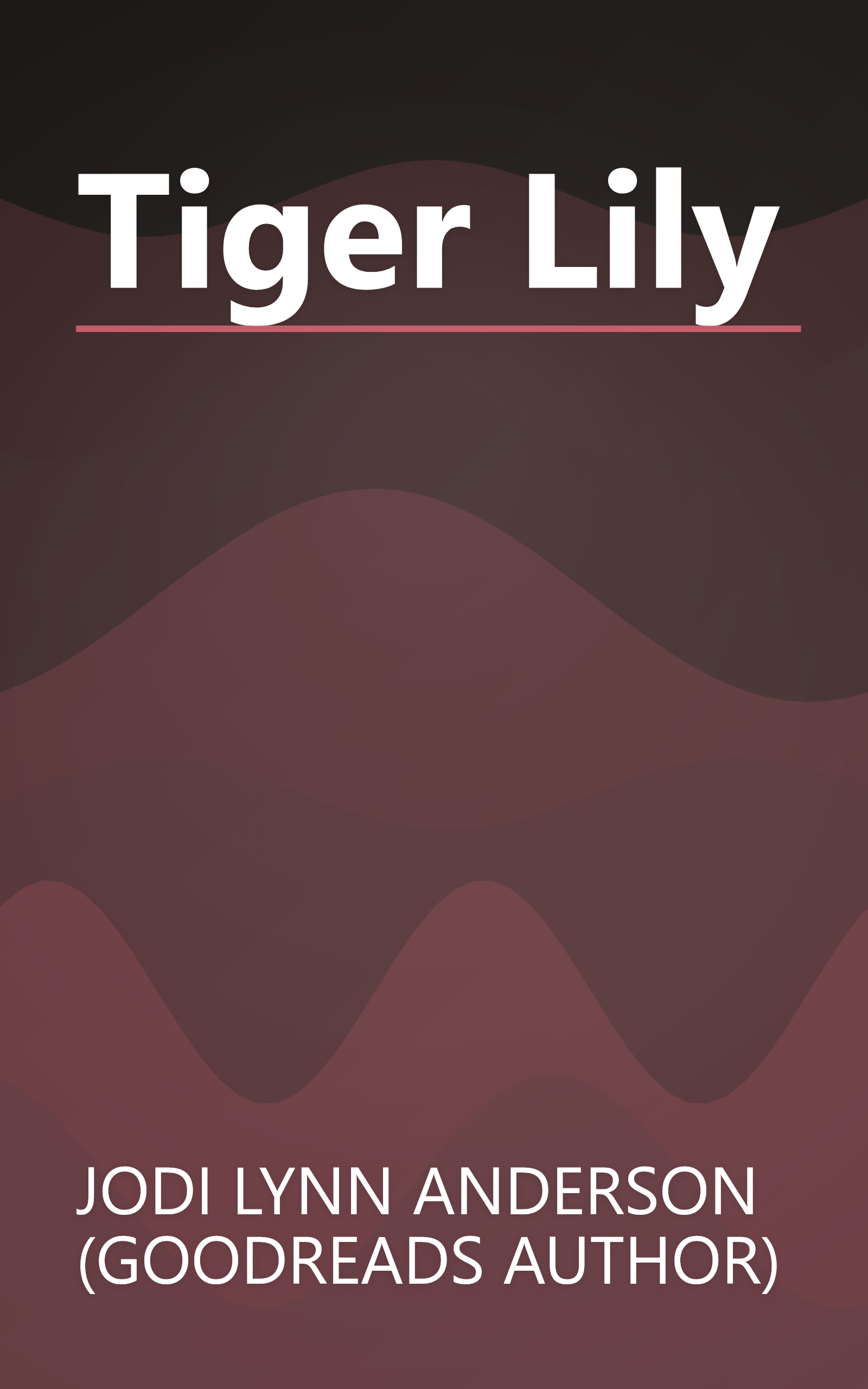 Tiger Lily book cover