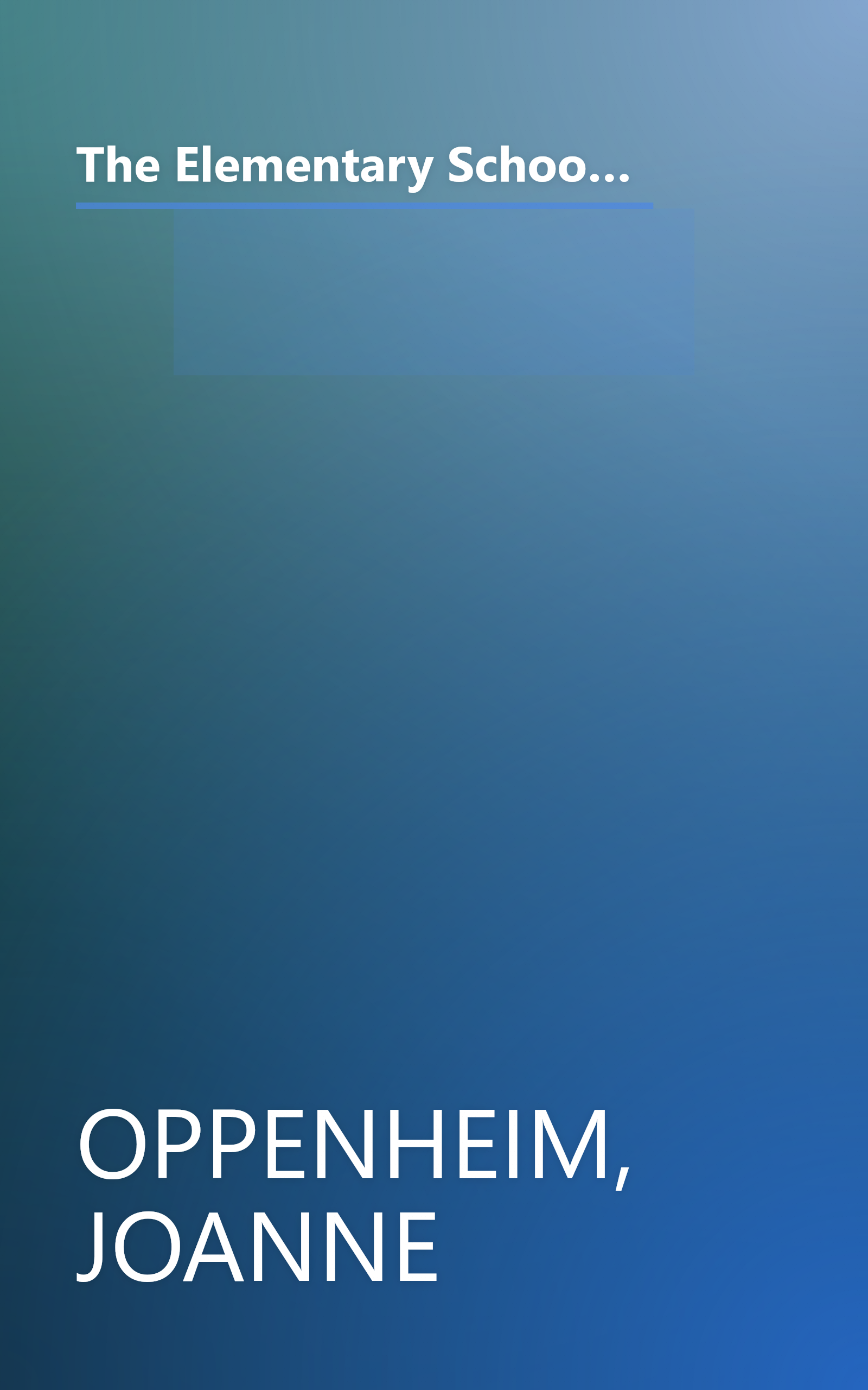 The Elementary School Handbook: Making the Most of Your Child's Education (Bank Street's Complete Parent Guide to K-6) book cover