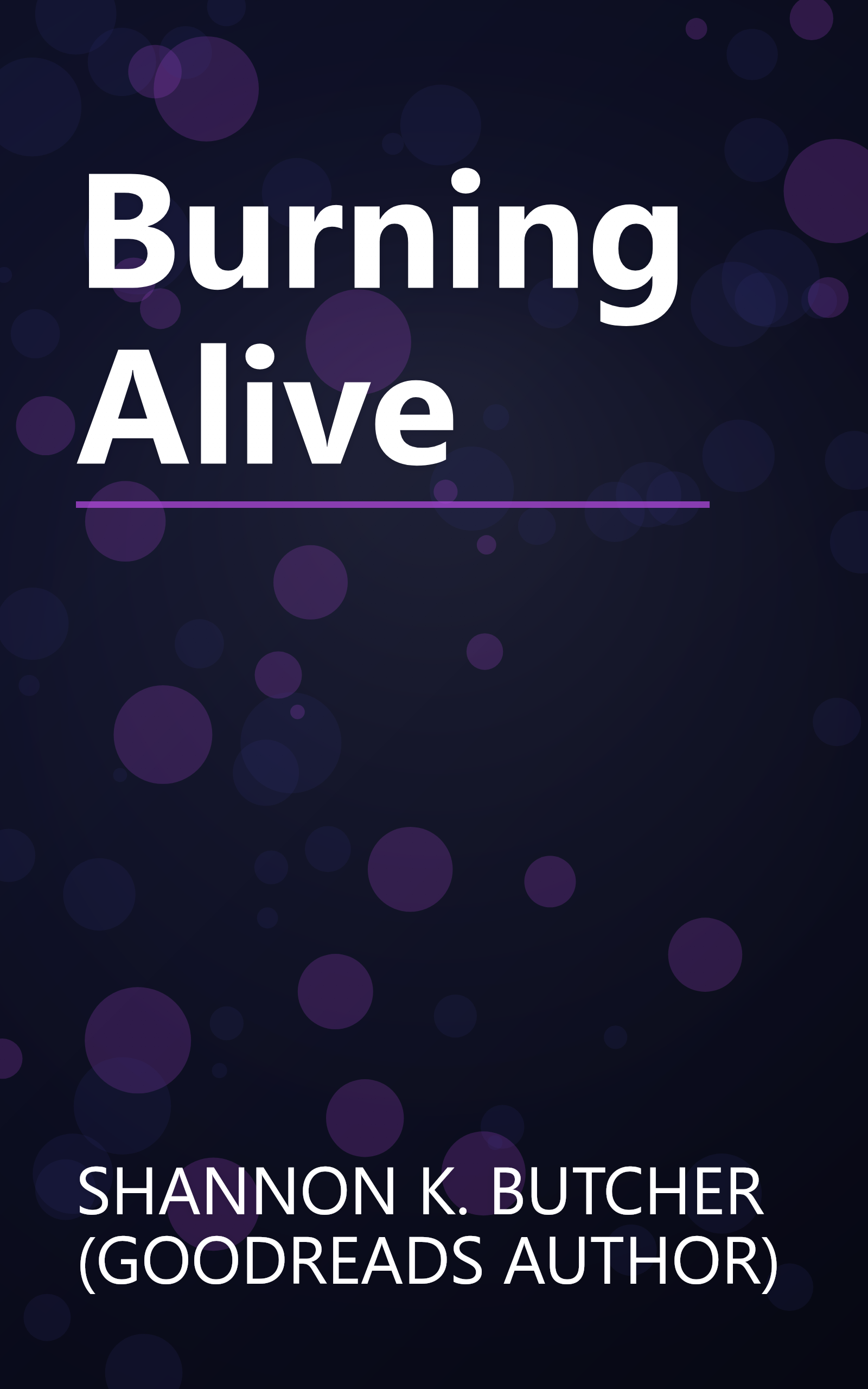 Burning Alive book cover
