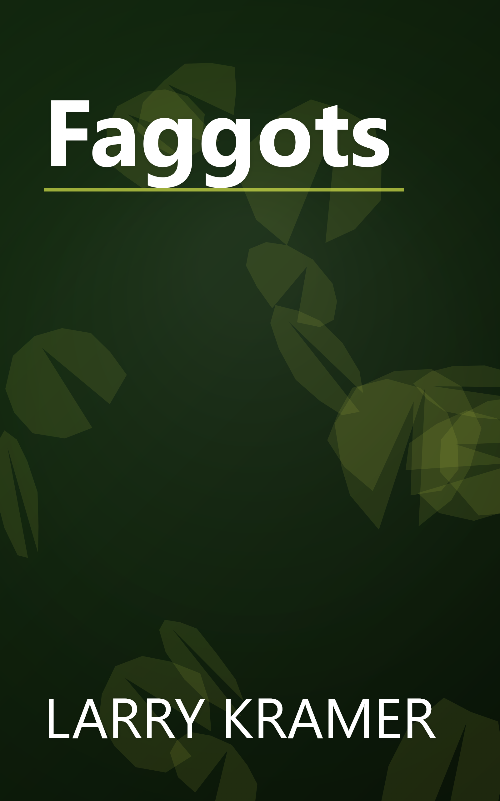 Faggots book cover