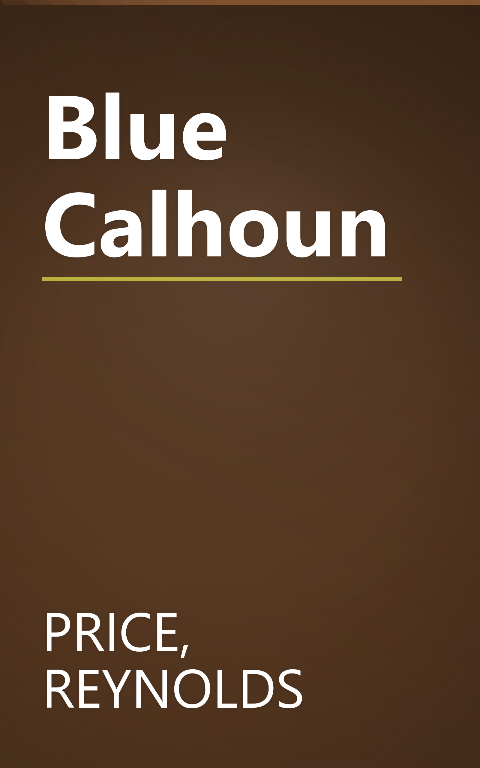 Blue Calhoun book cover
