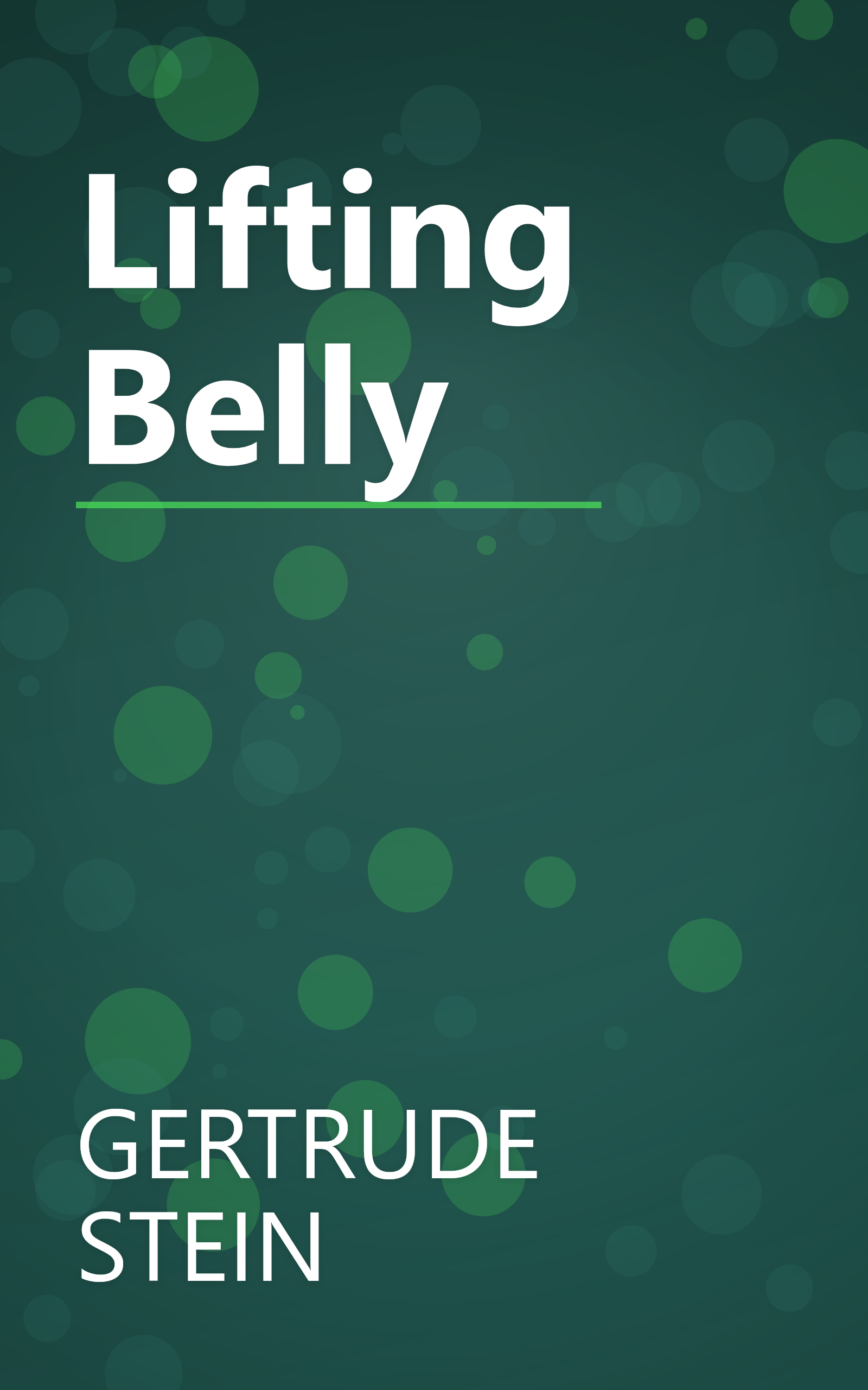 Lifting Belly book cover