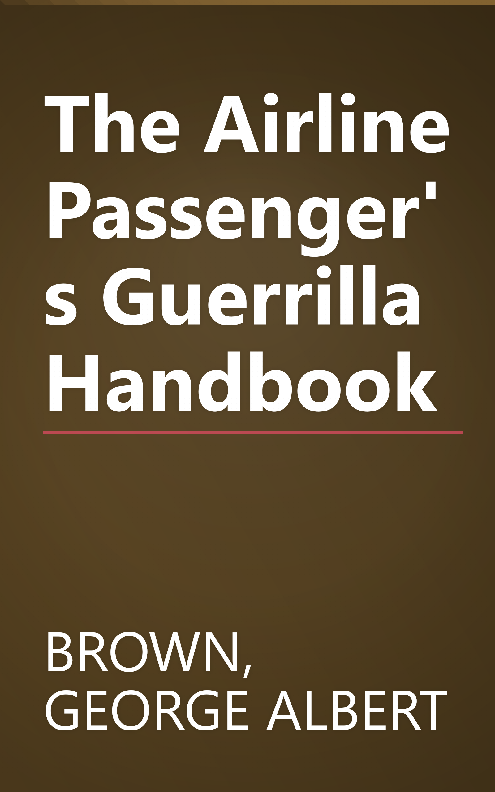The Airline Passenger's Guerrilla Handbook book cover
