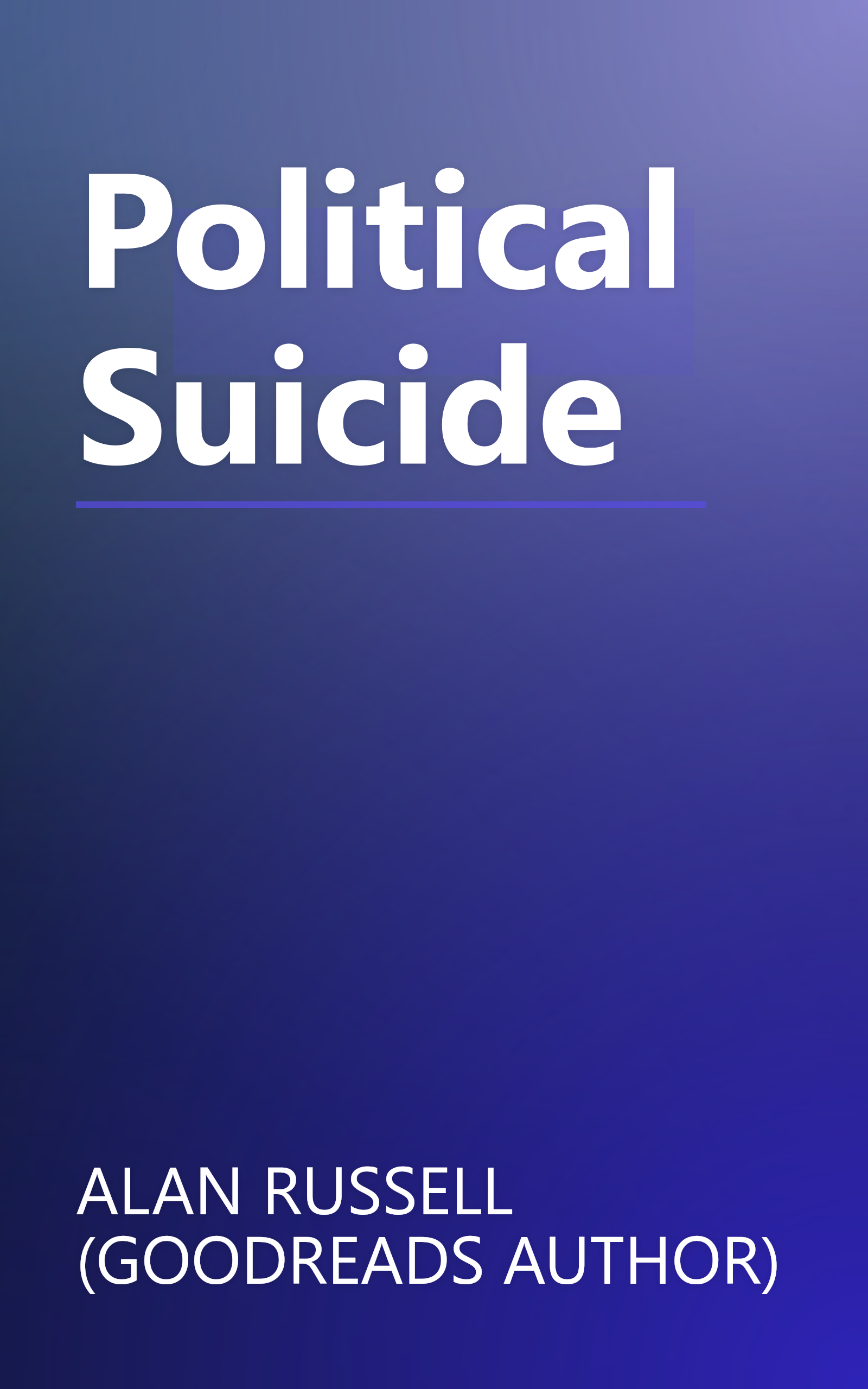 Political Suicide book cover