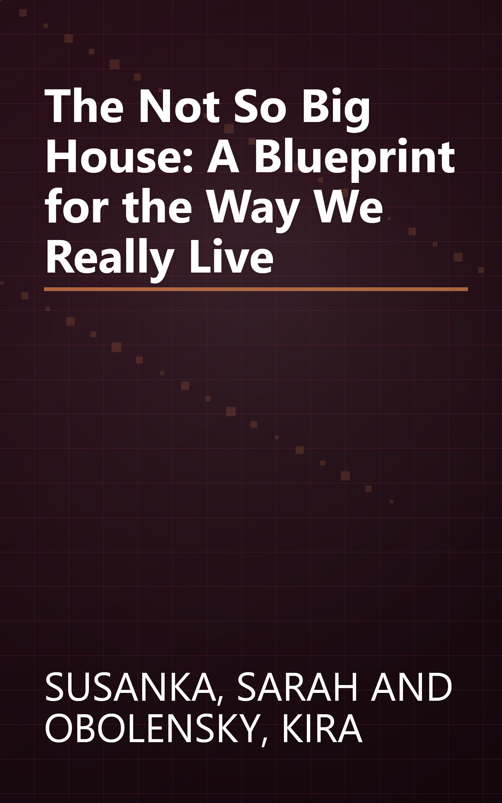 The Not So Big House: A Blueprint for the Way We Really Live book cover