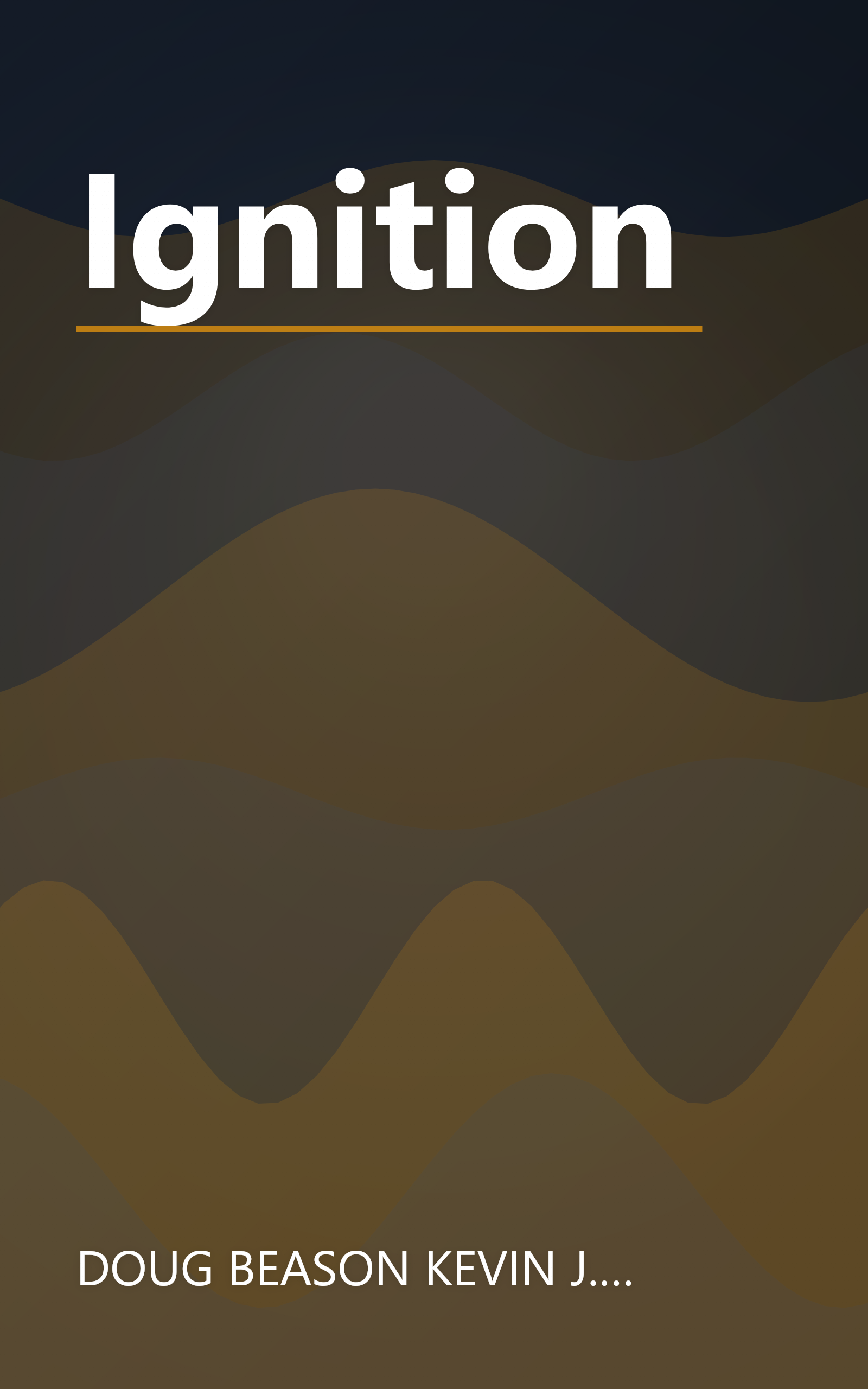 Ignition book cover