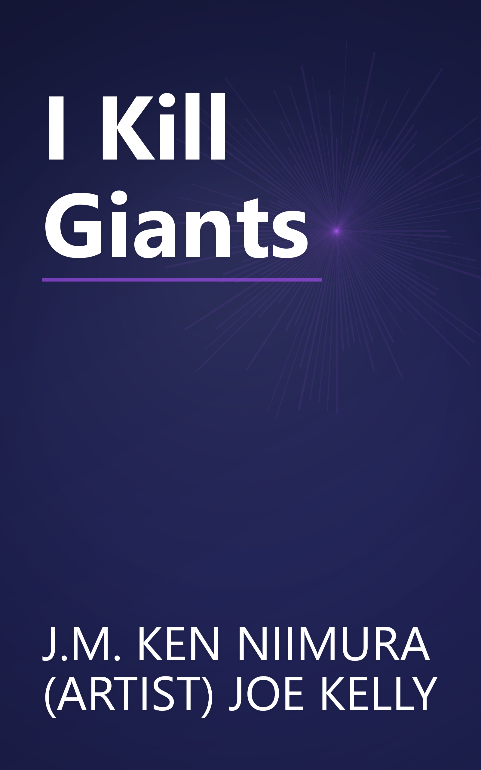 I Kill Giants book cover