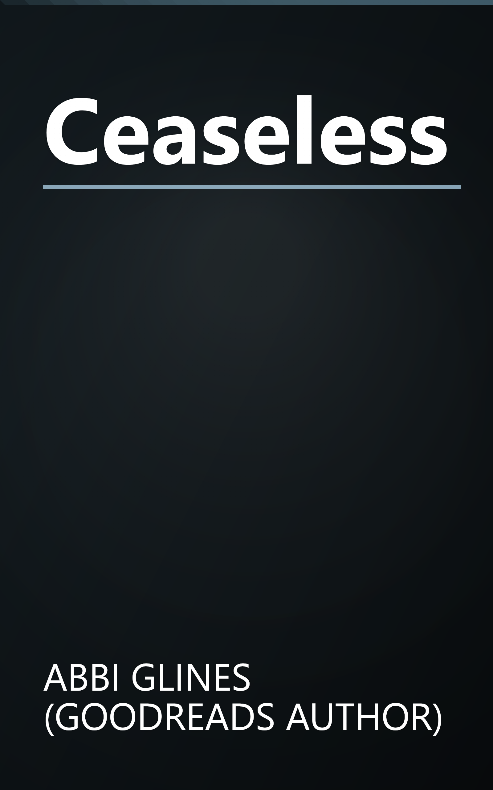 Ceaseless book cover