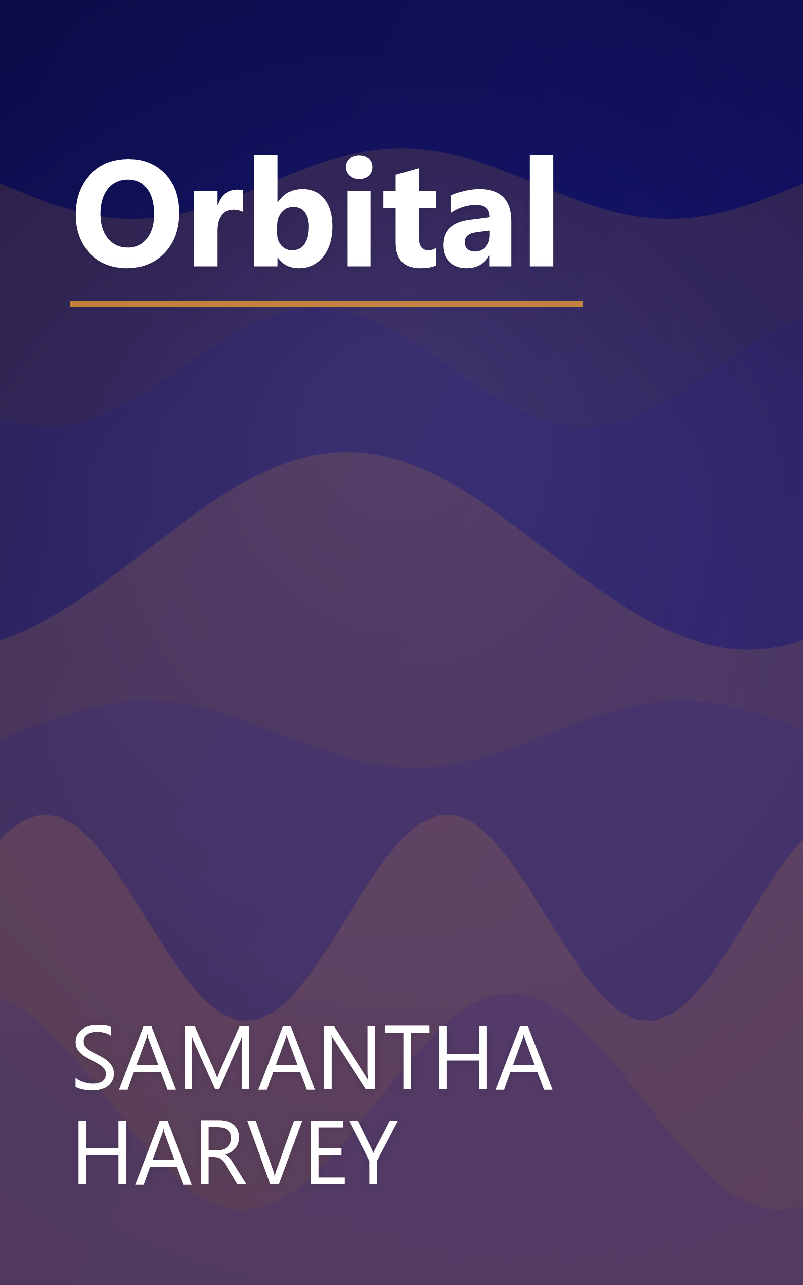 Orbital book cover