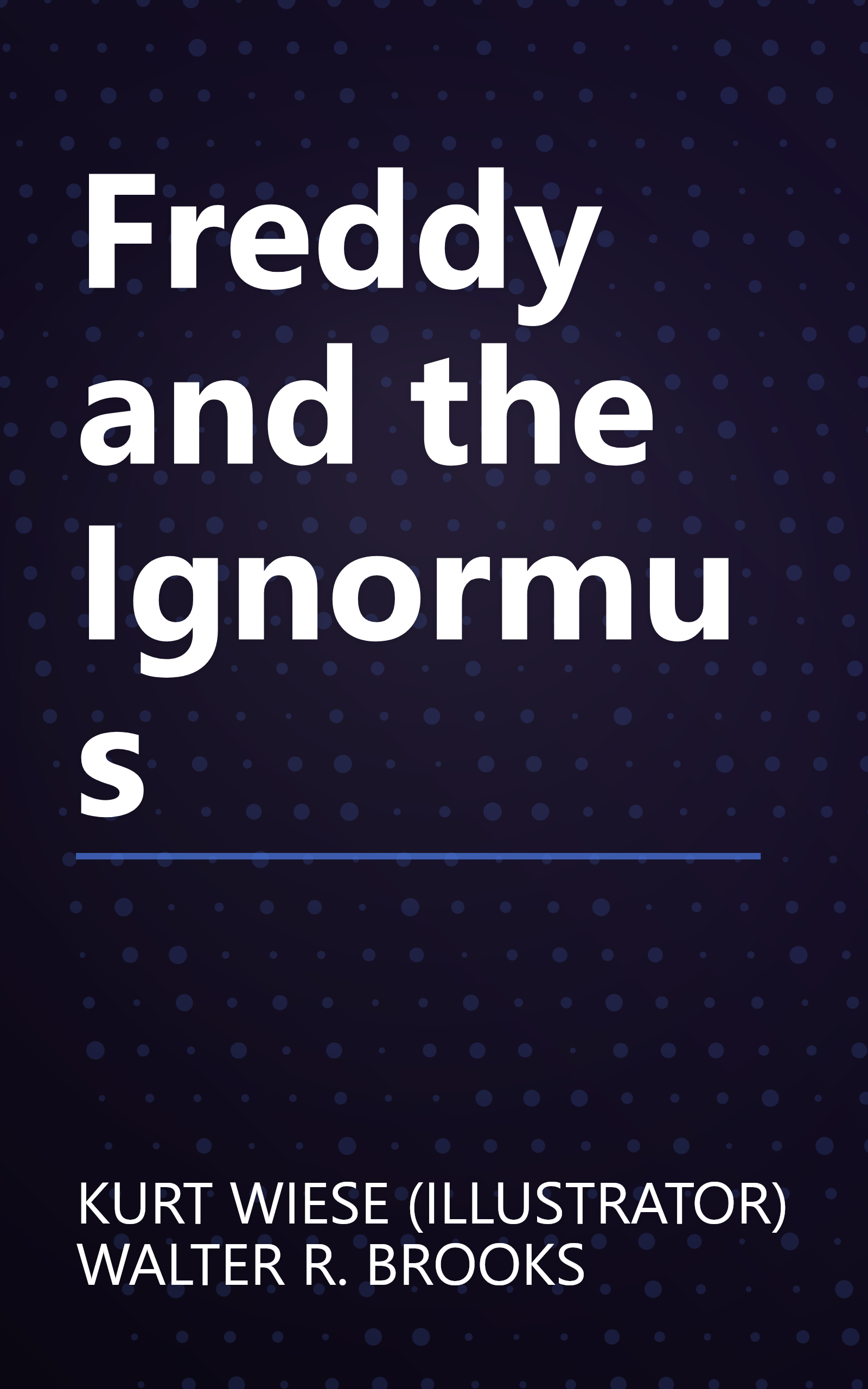 Freddy and the Ignormus book cover