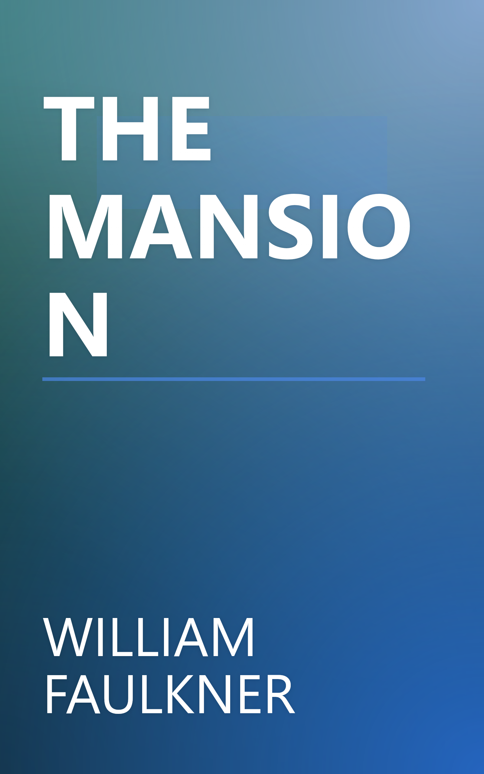 THE MANSION book cover