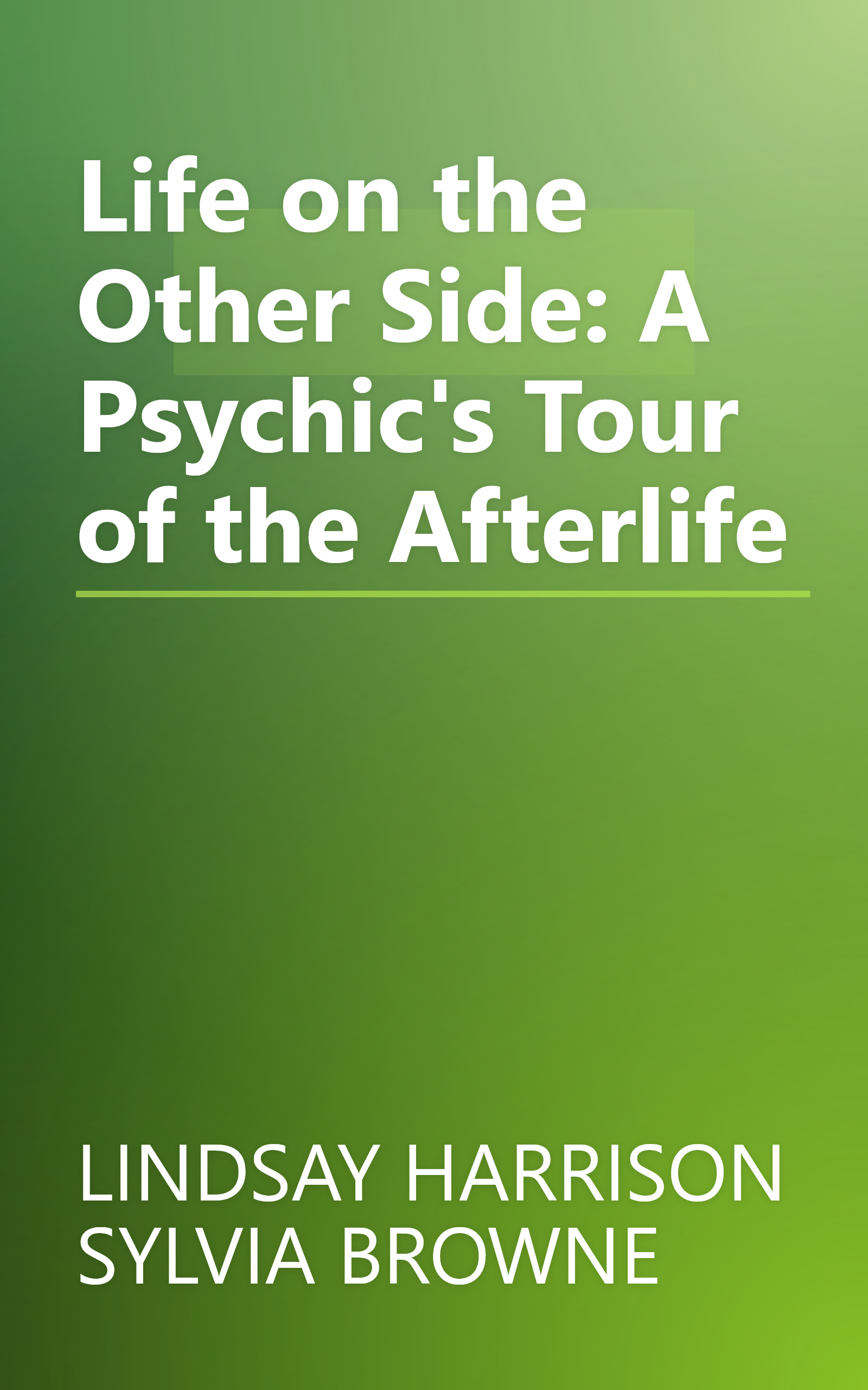 Life on the Other Side: A Psychic's Tour of the Afterlife book cover