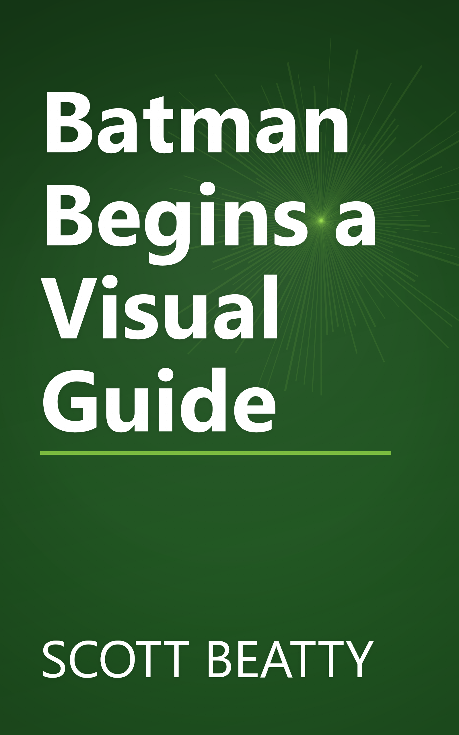 Batman Begins a Visual Guide book cover
