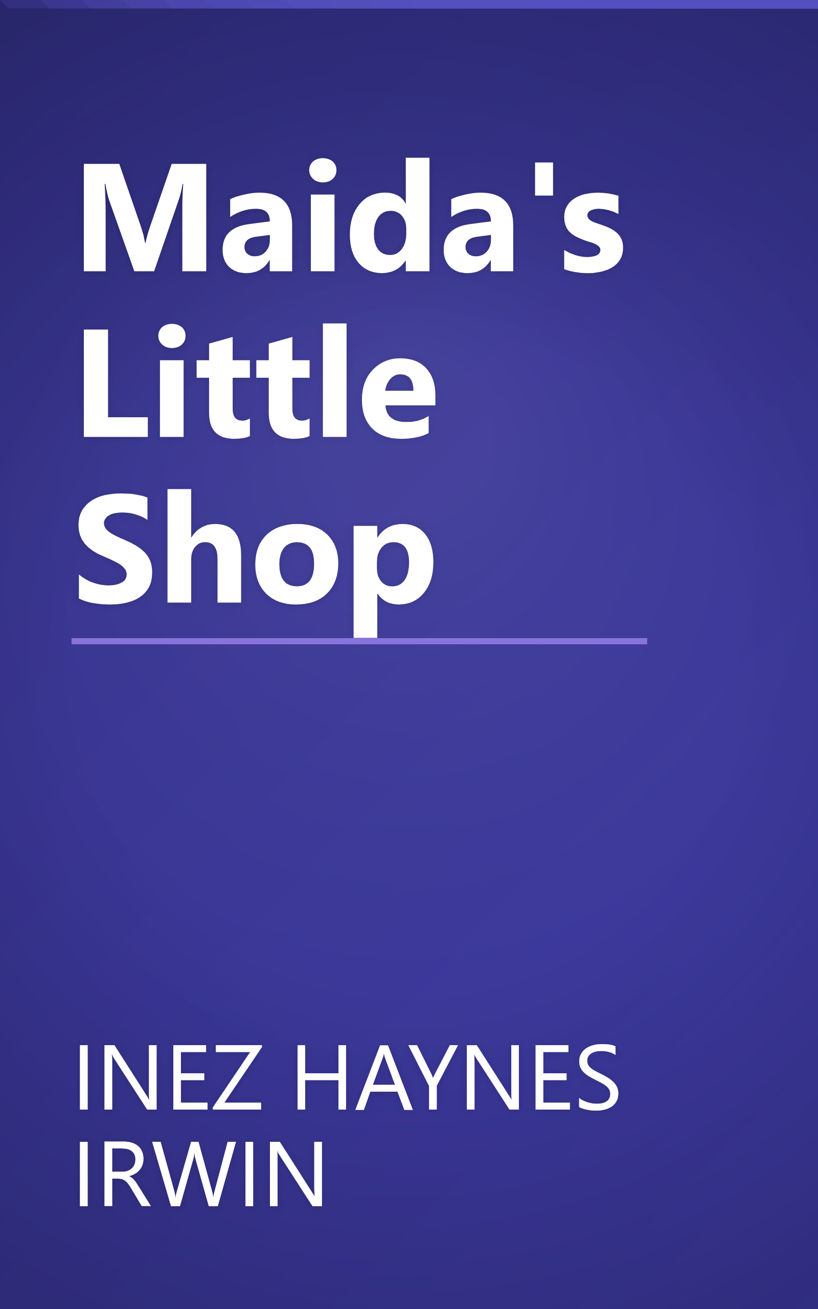 Maida's Little Shop book cover