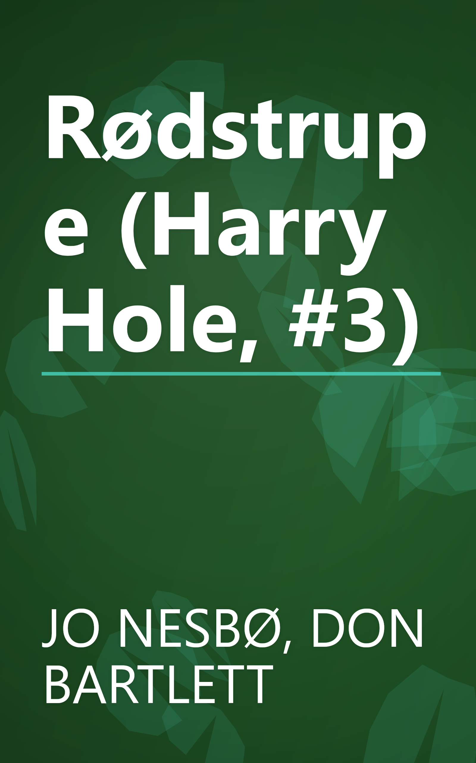 Rødstrupe (Harry Hole, #3) book cover